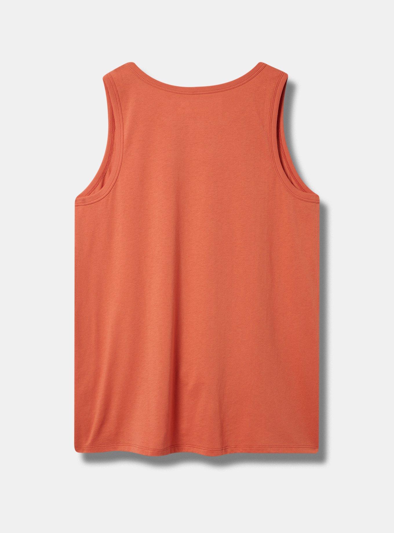 Plus Size - Woodstock Classic Fit Cotton Crew Tank - Torrid