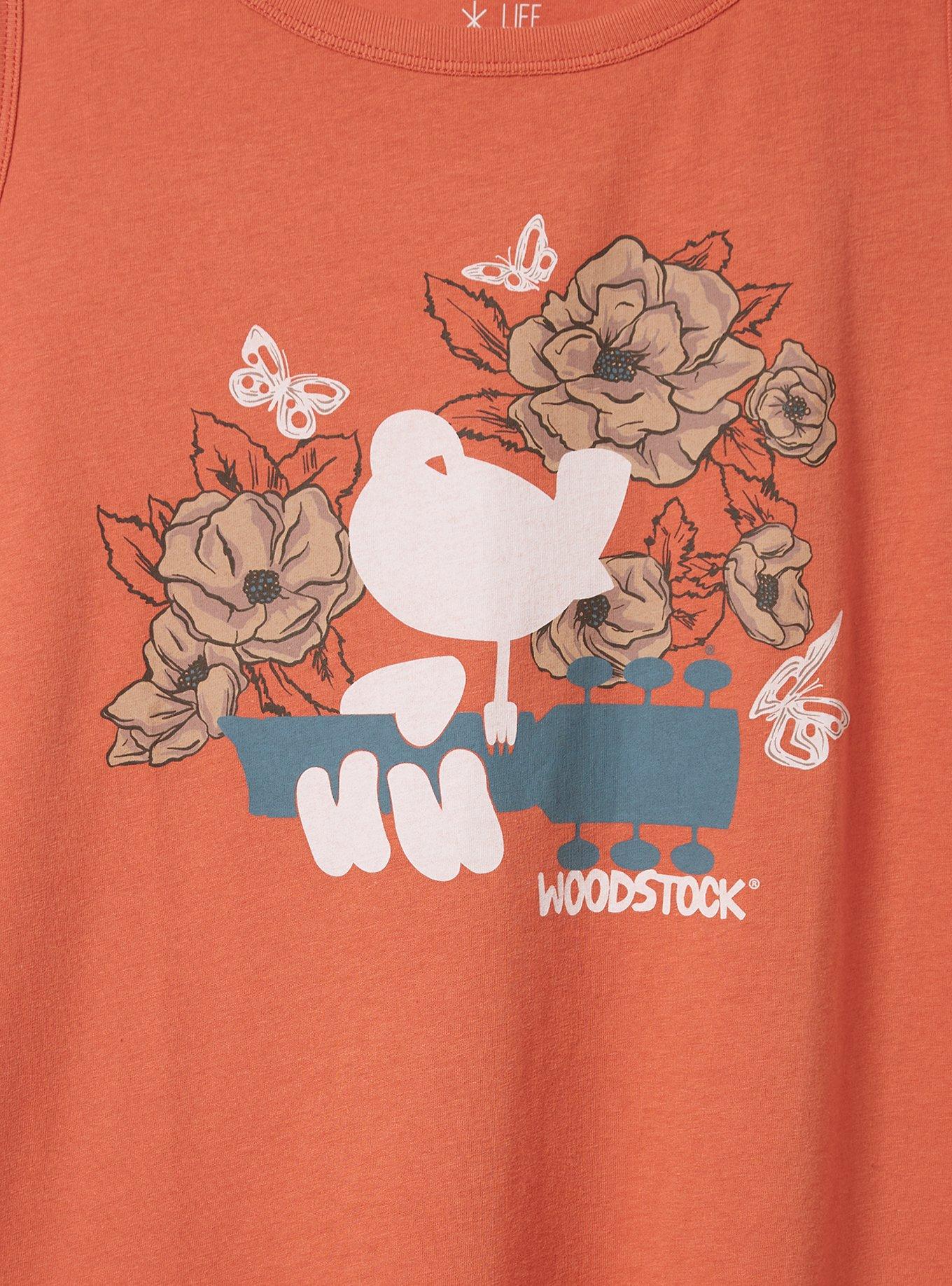 Plus Size - Woodstock Classic Fit Cotton Crew Tank - Torrid