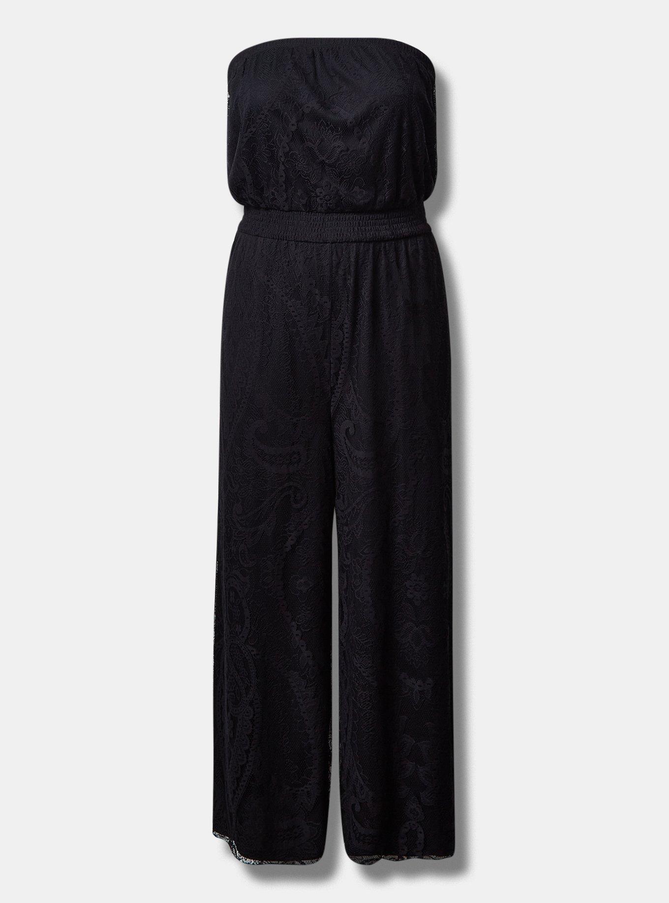 Plus Size - Festi Stretch Lace Jumpsuit - Torrid