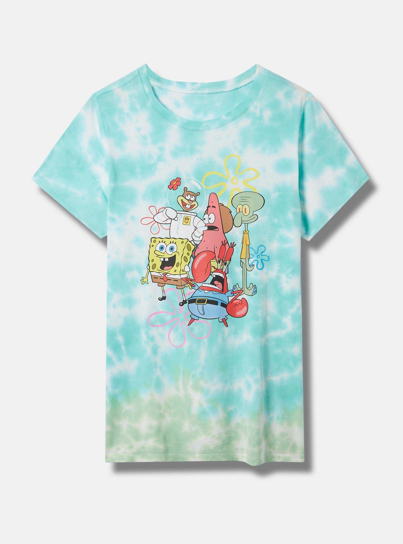 Plus Size - SpongeBob Classic Fit Cotton Crew Tee - Torrid
