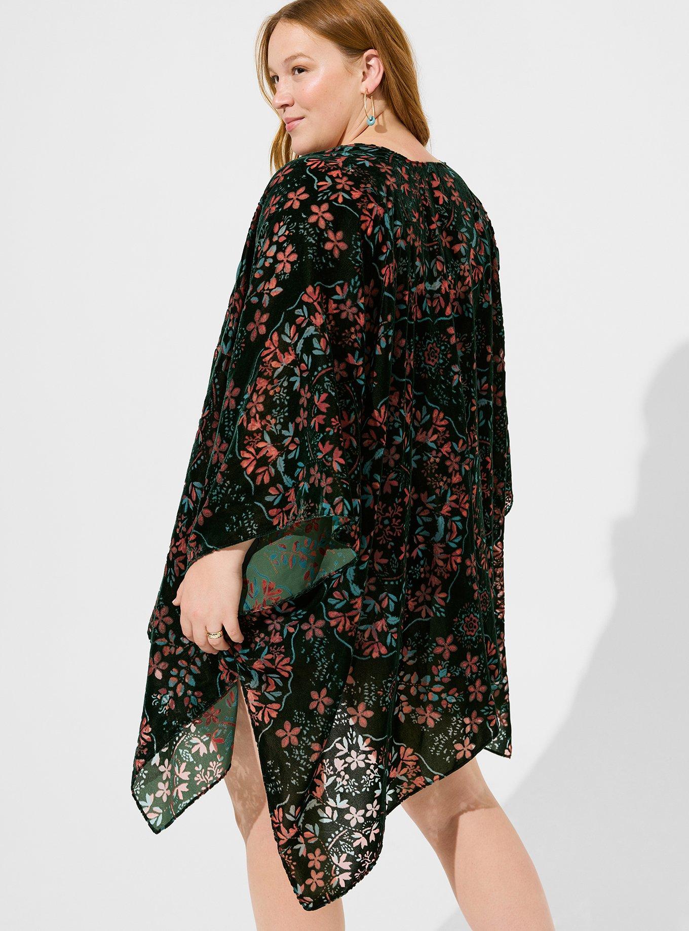 Plus Size - Burnout Ruana - Torrid