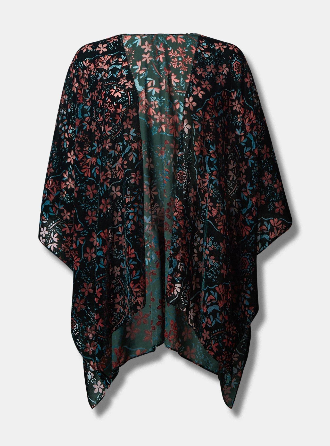 Plus Size - Burnout Ruana - Torrid