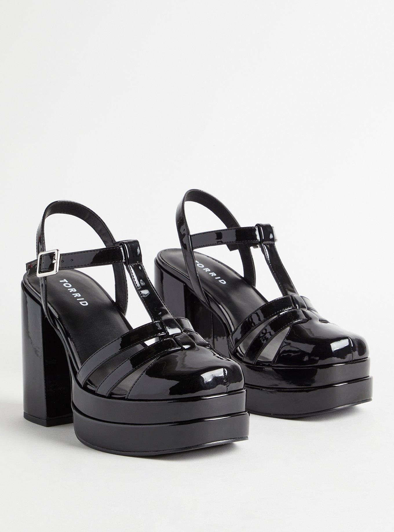 Plus Size - Double Platform Caged Heel (WW) - Torrid