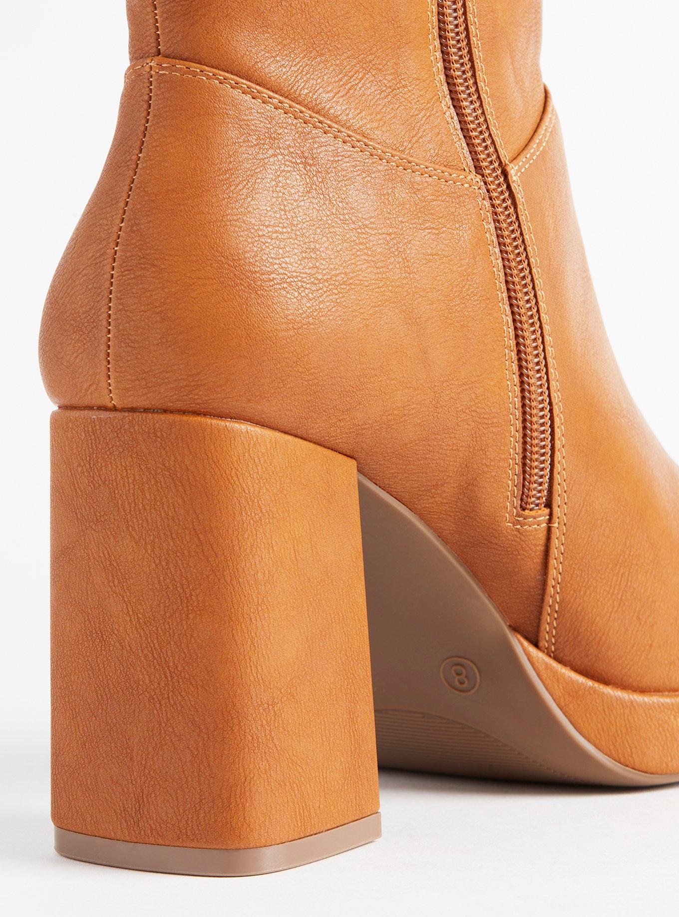 Plus Size - Midshaft Platform Bootie (WW) - Torrid