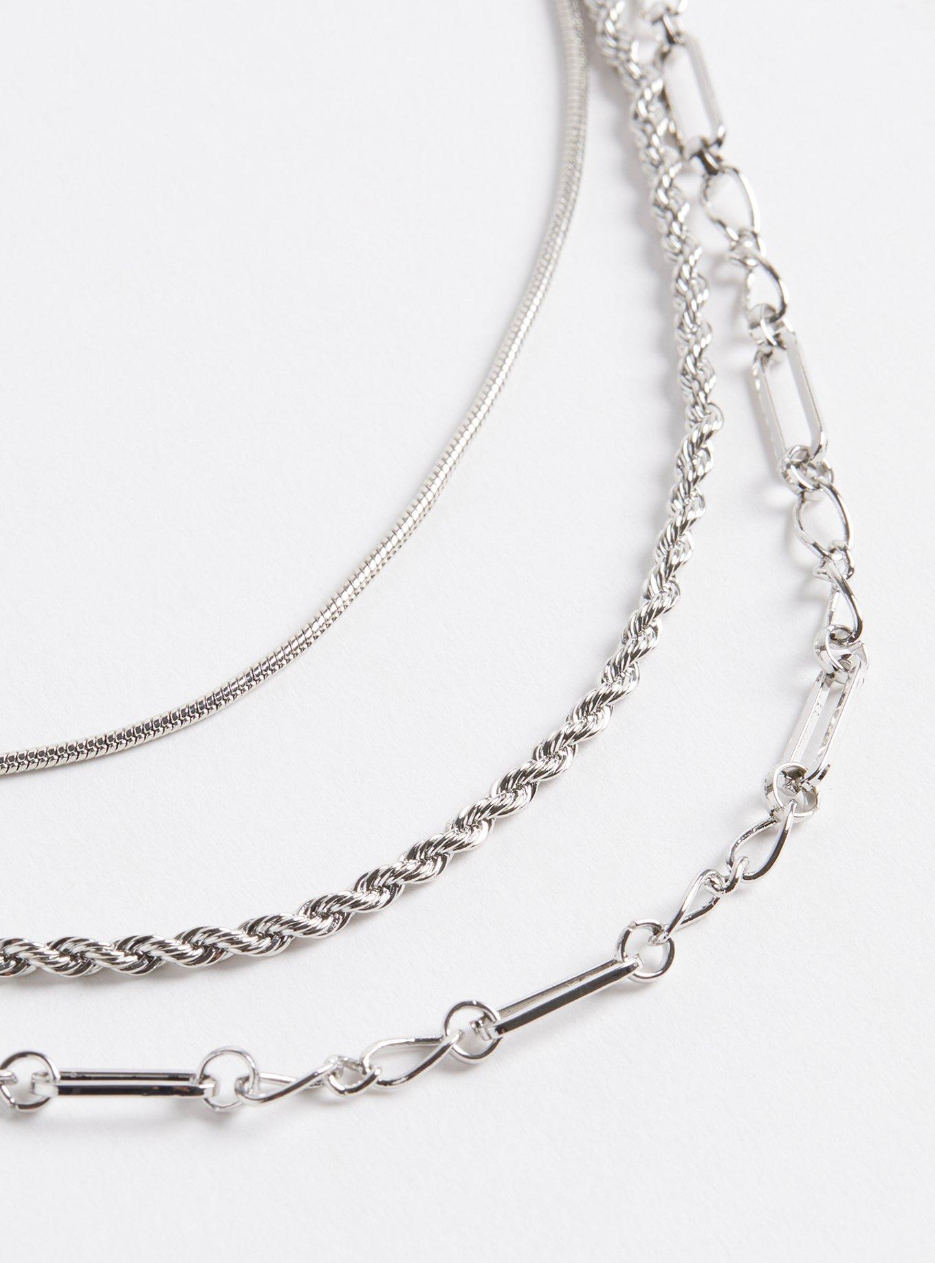 Plus Size - Multi Link Layered Necklace - Torrid