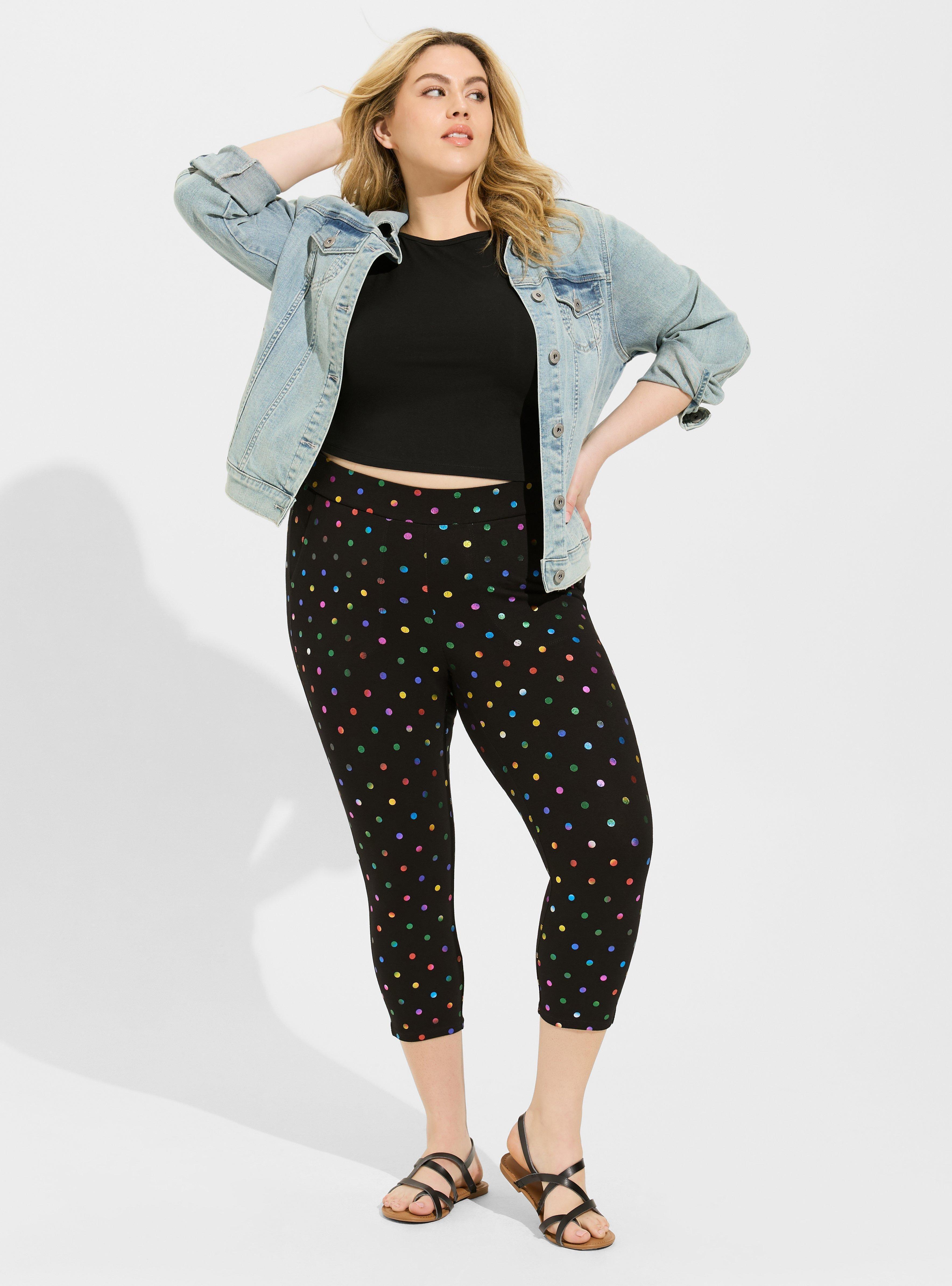 Plus Size - Pride Capri Signature Waist Pocket Premium Legging - Torrid