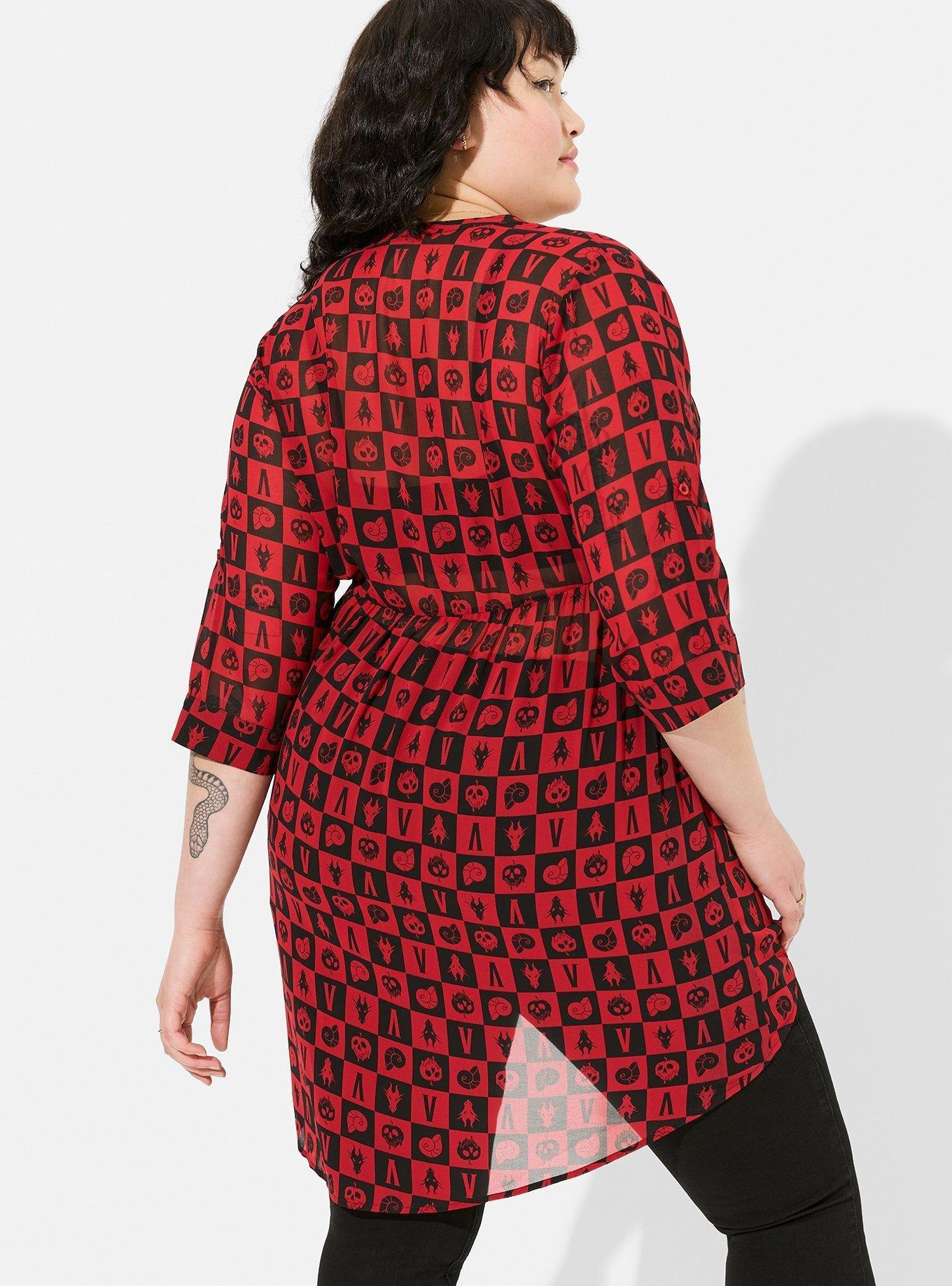 Plus Size - Disney Villains Lexie Hi Low Babydoll Blouse - Torrid