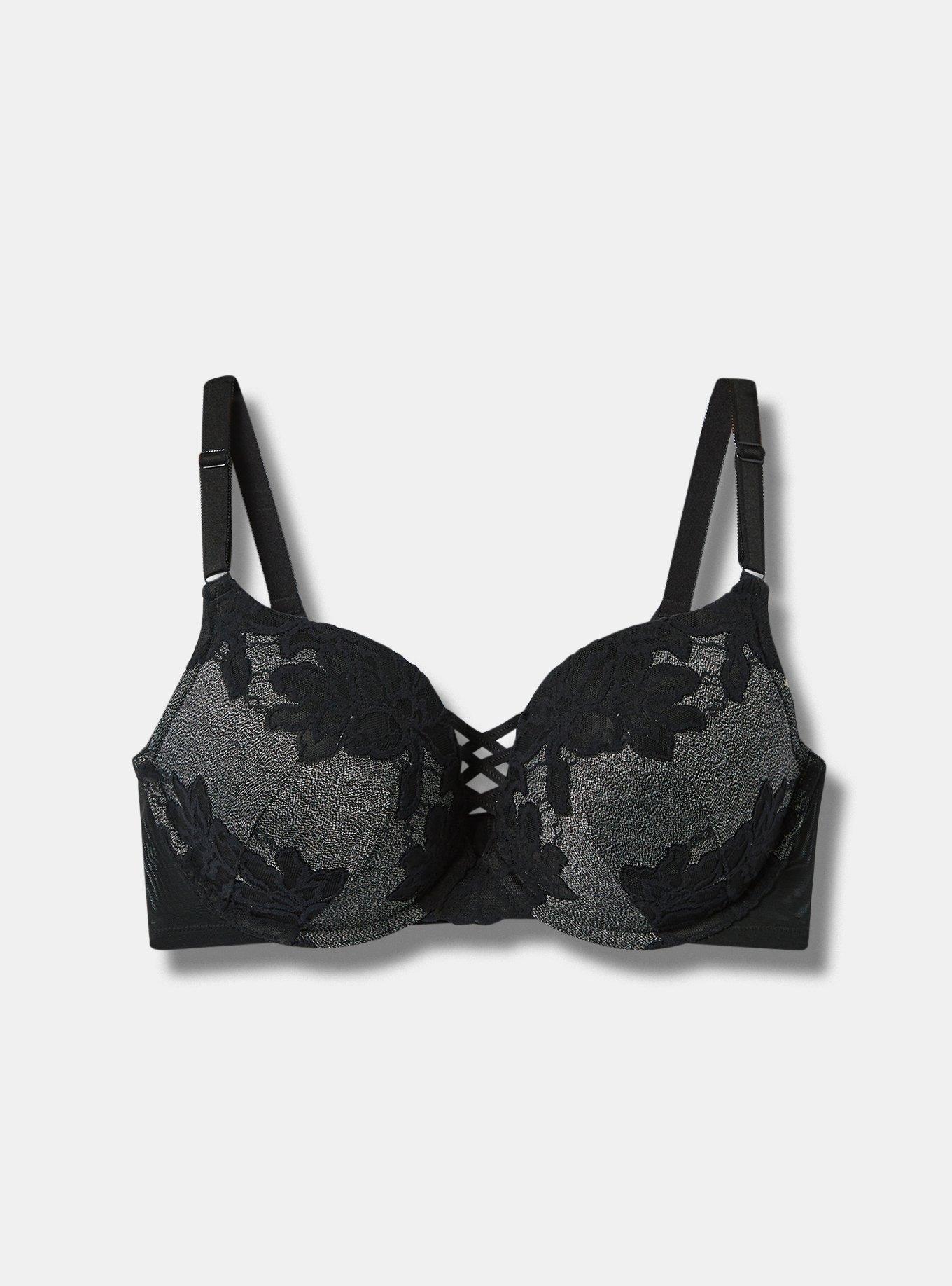 Plus Size - XO Plunge Push-Up Bra - Torrid