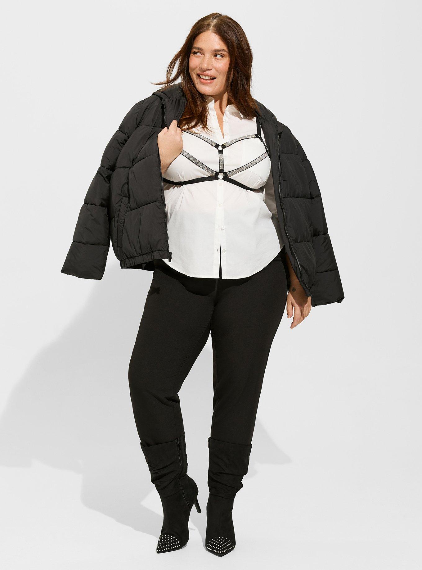 Plus Size - Diamante Strappy Harness Top - Torrid