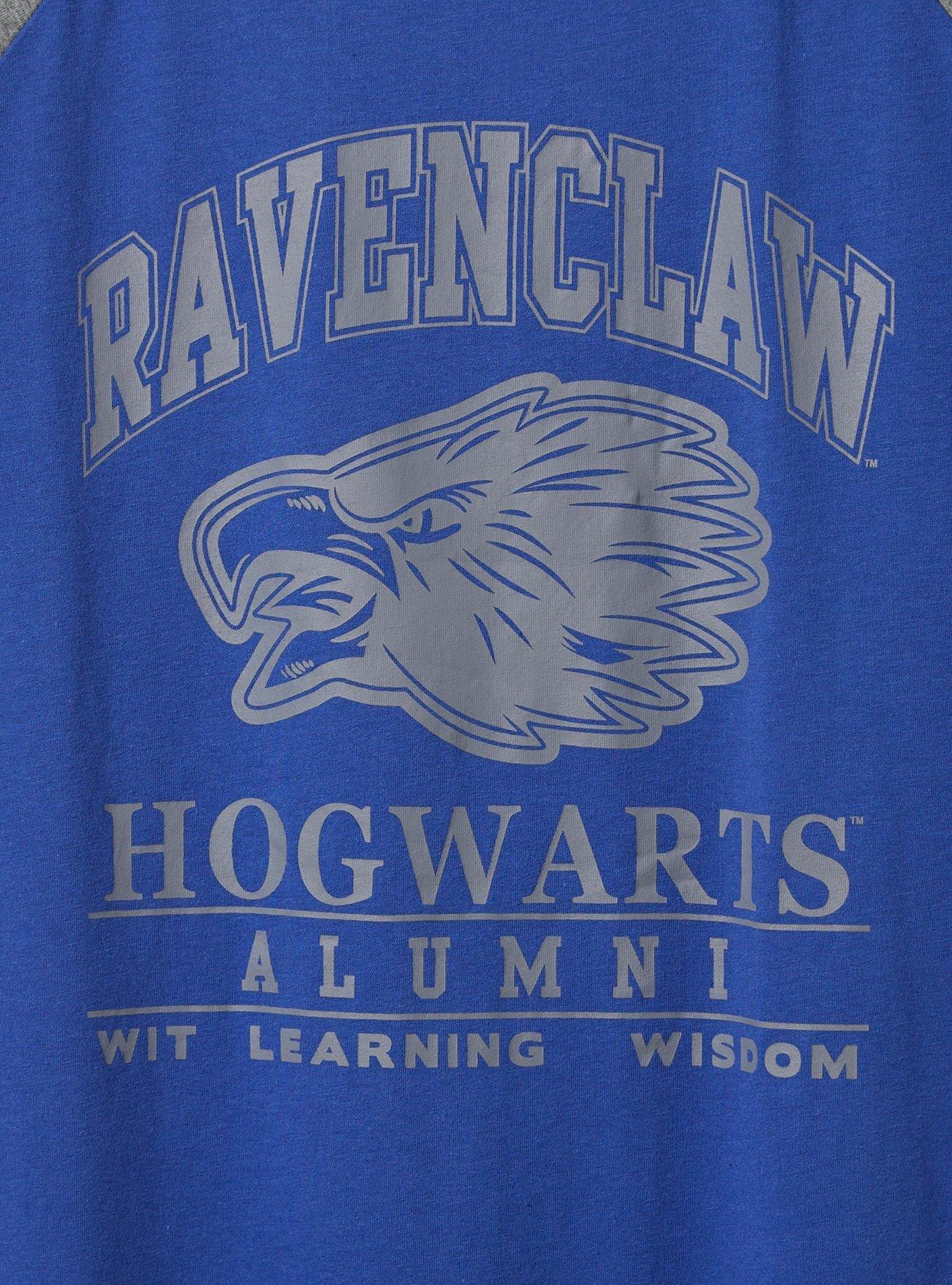 Plus Size - Harry Potter Ravenclaw Classic Fit Cotton Varsity Boatneck ...