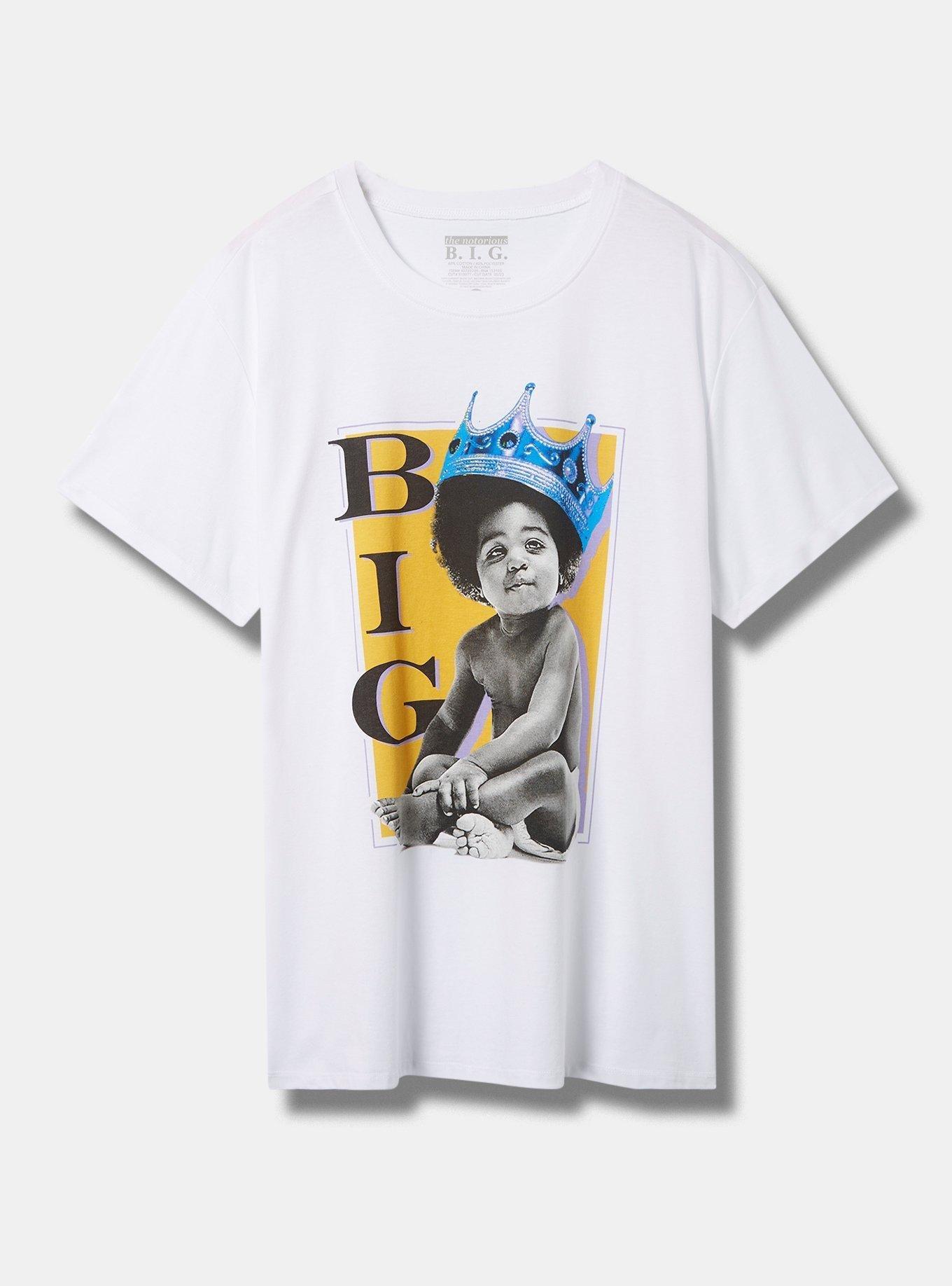 Plus Size - Biggie Smalls Relax Fit Cotton Tunic Boxy Tee - Torrid