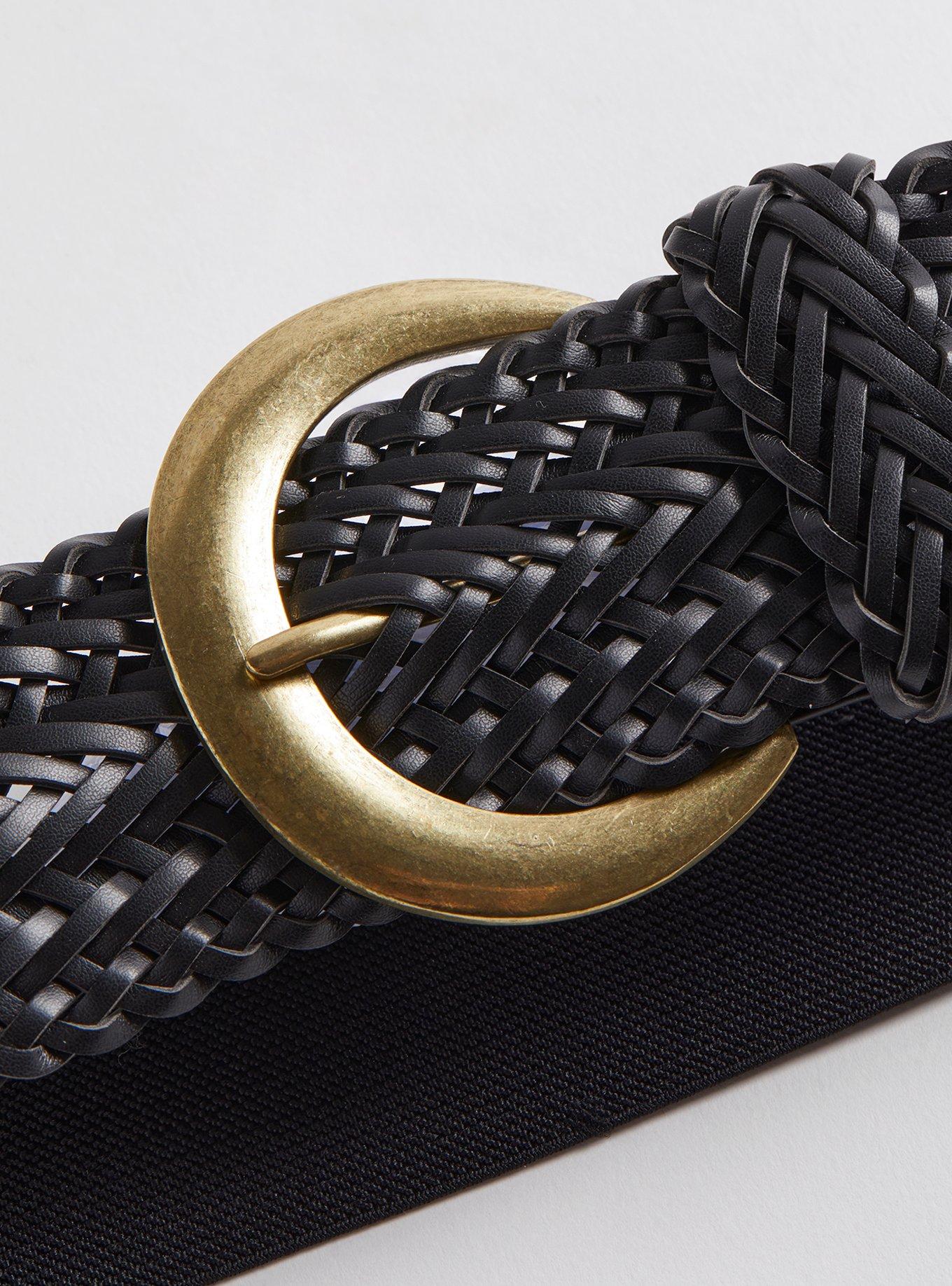 Plus Size - Woven Stretch Waist Belt - Torrid