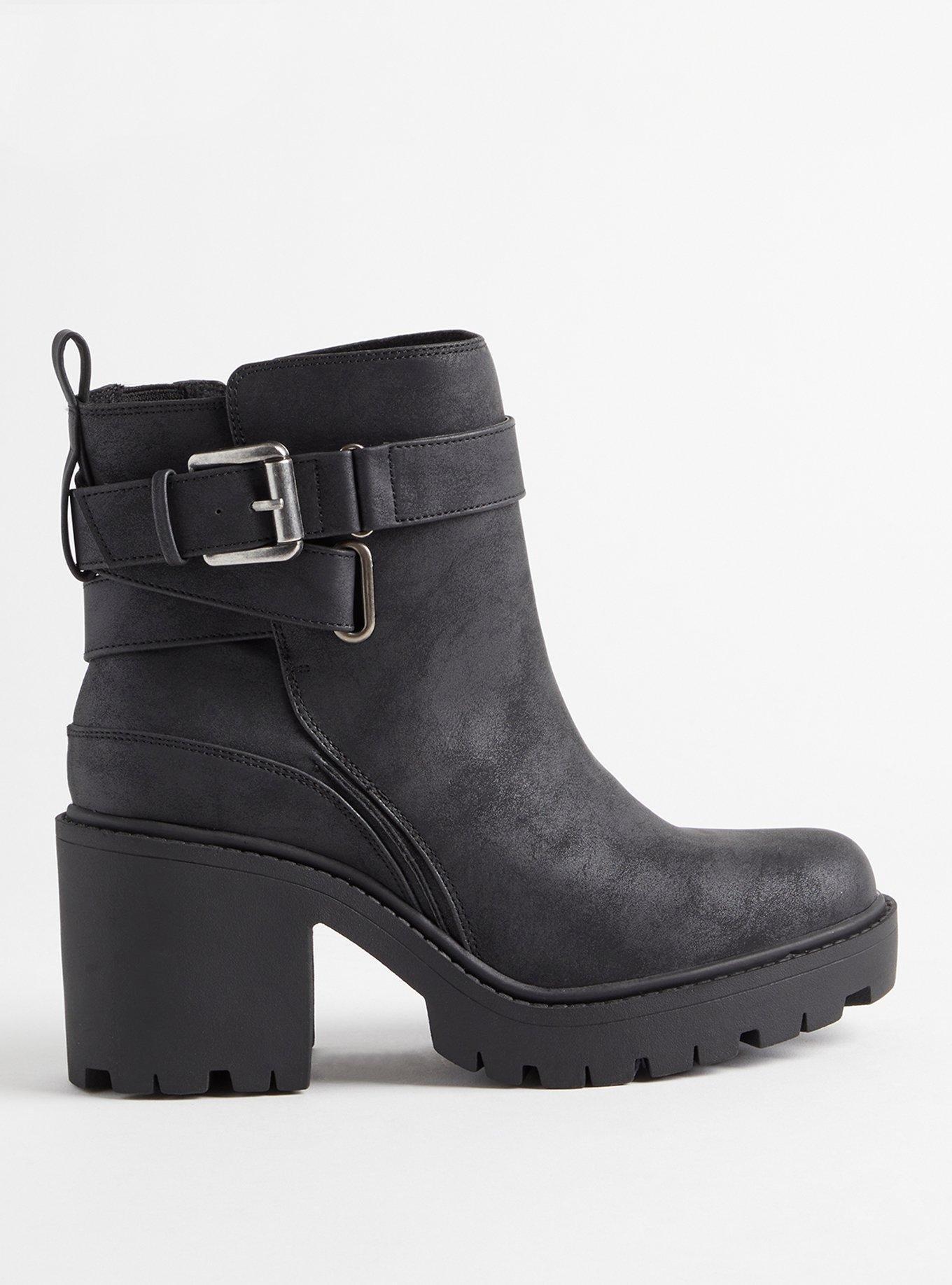 Plus Size - Strappy Buckle Bootie (WW) - Torrid