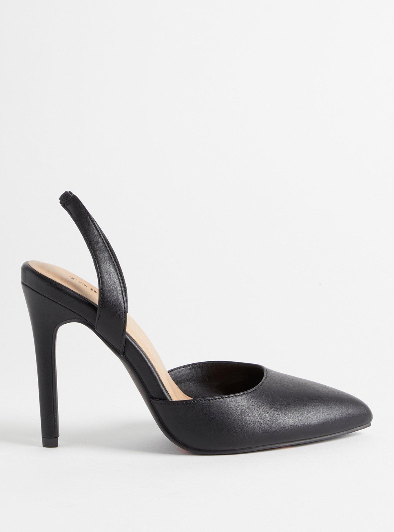 Plus Size - Pointed Toe Slingback Heel (WW) - Torrid