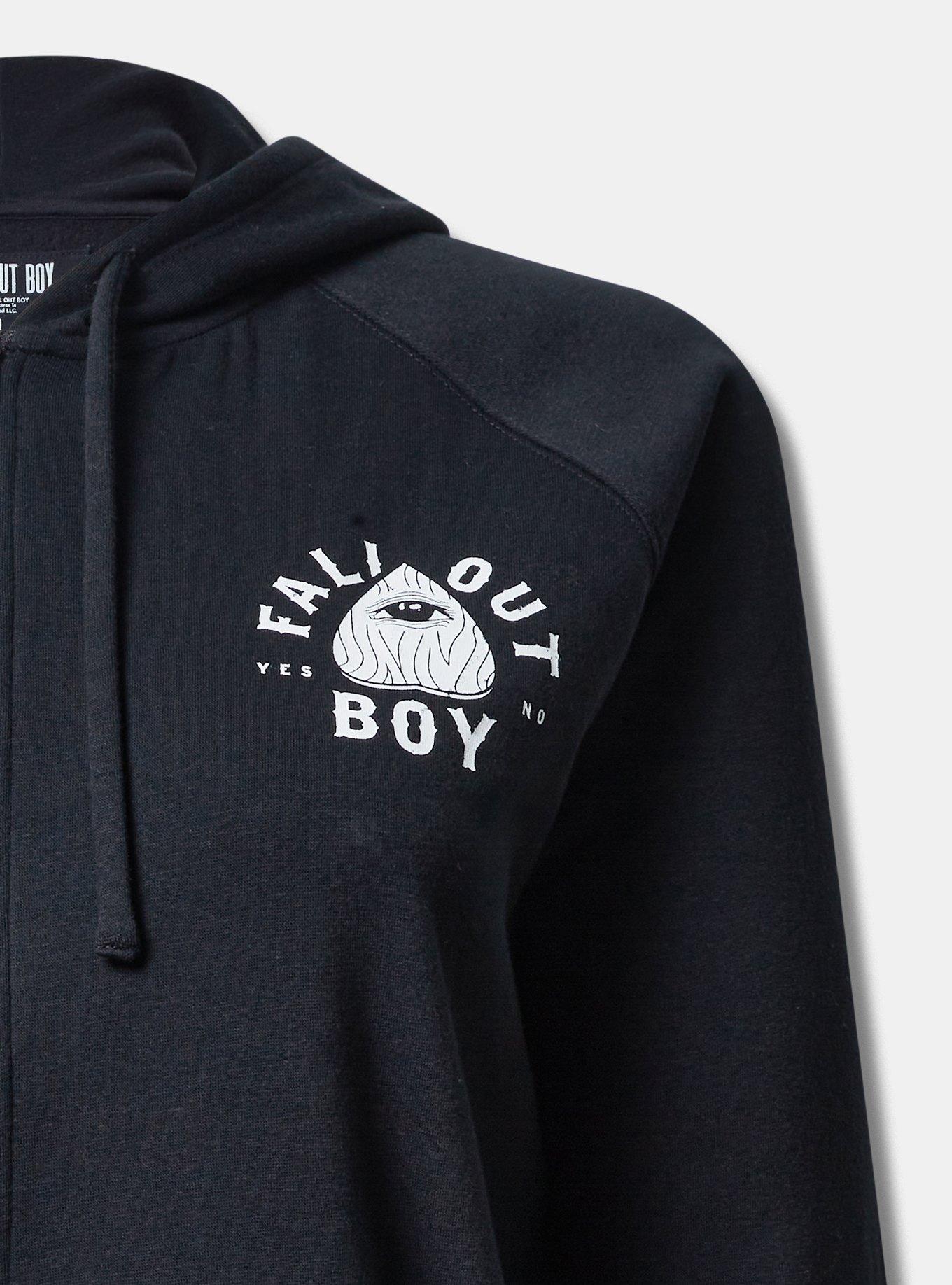 Plus Size - Fall Out Boy Cozy Fleece Zip Hoodie - Torrid