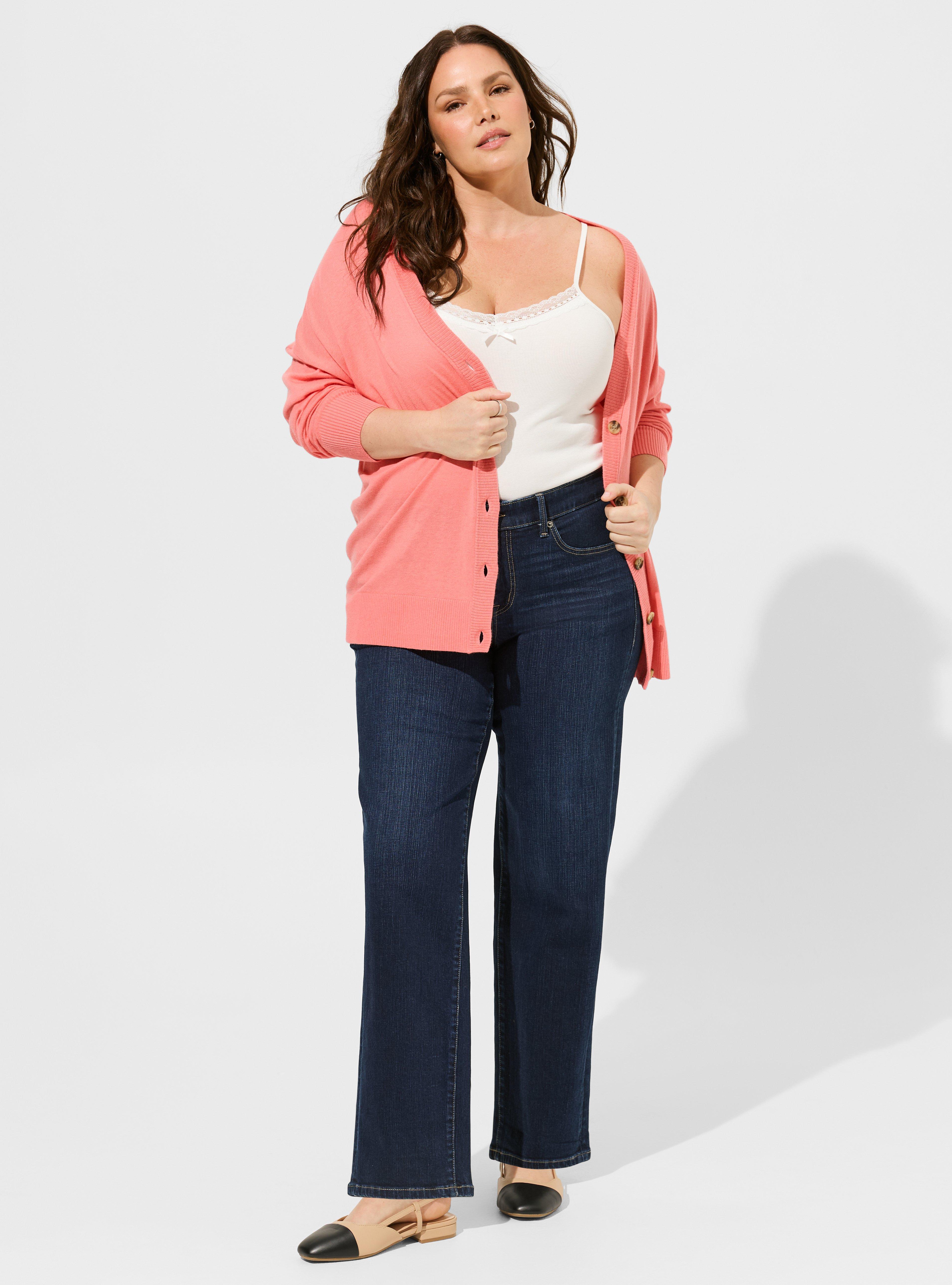 Plus Size - Boyfriend Cardigan Drop Shoulder Sweater - Torrid