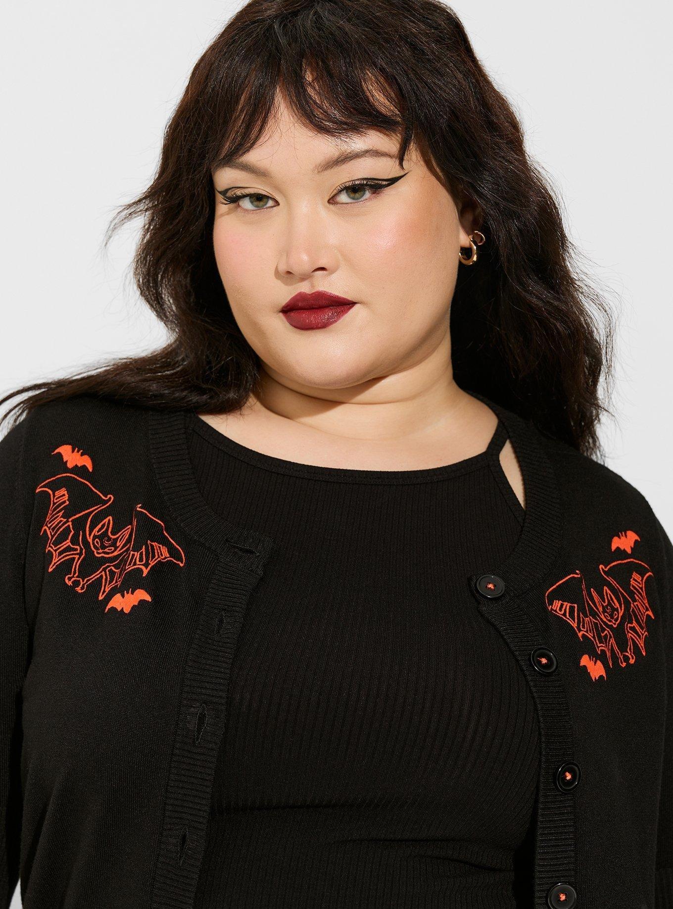 Plus Size - Fitted Embroidered Cardigan - Torrid
