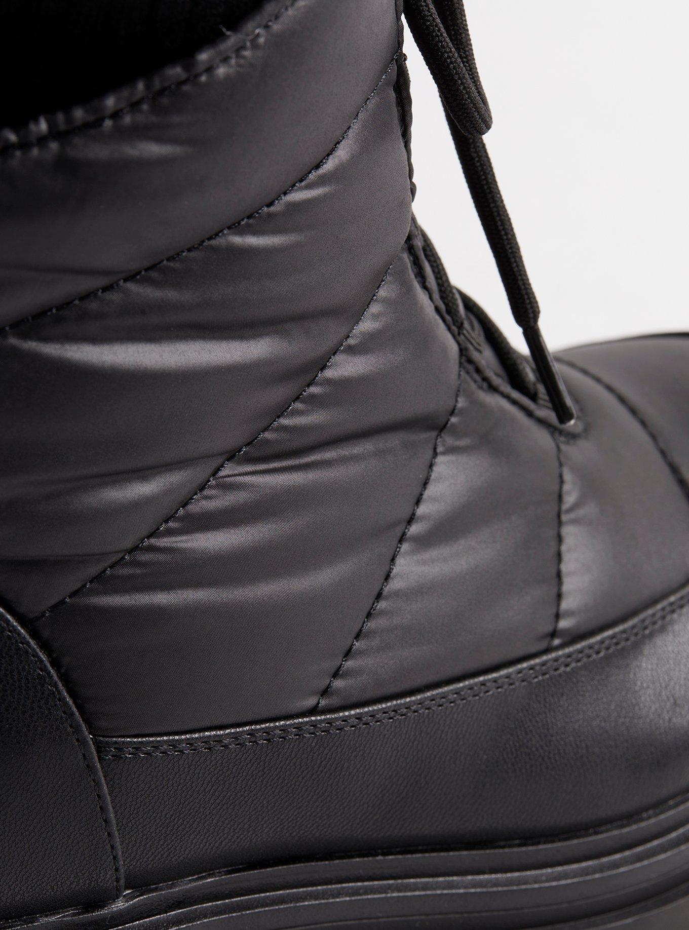 Plus Size - Laceup Cold Weather Bootie (WW) - Torrid