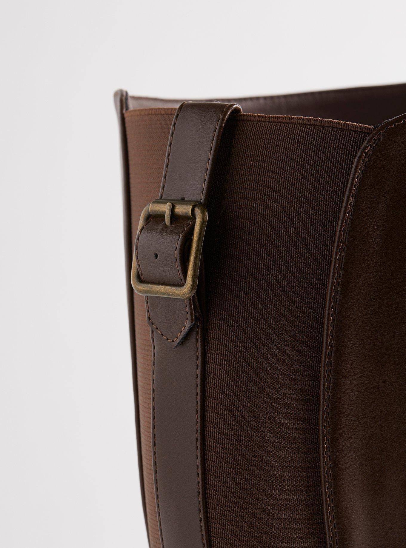 Plus Size - Moto Flat Knee Boot (WW) - Torrid