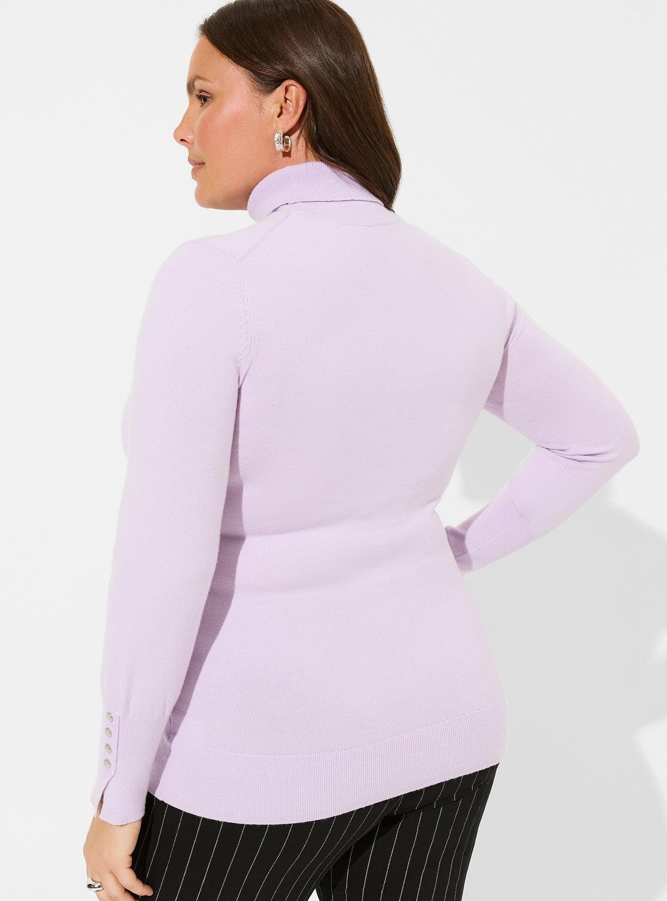 Plus Size - Everyday Soft Pullover Turtleneck Sweater - Torrid