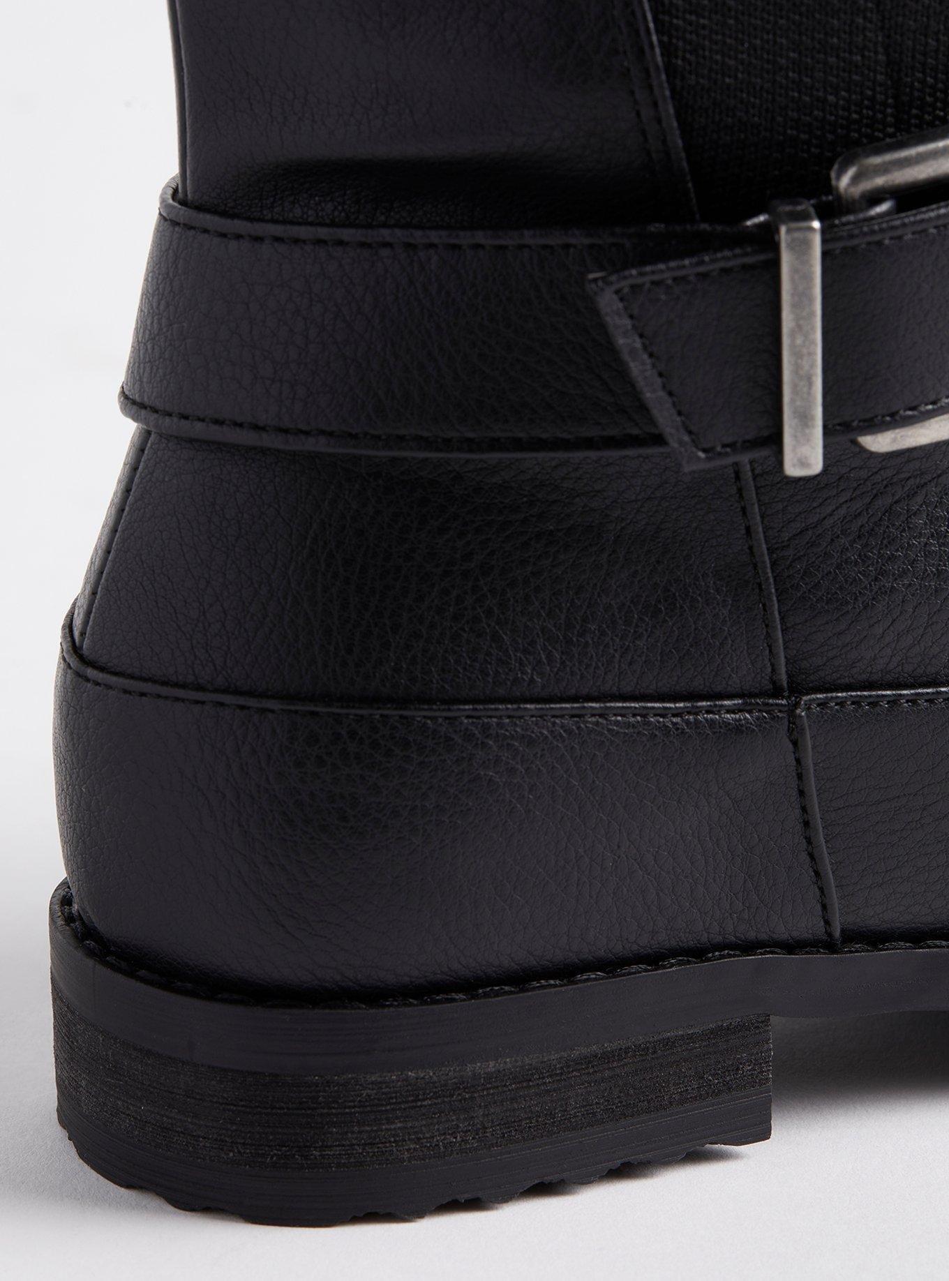 Plus Size - Side Buckle Knee Boot (WW) - Torrid