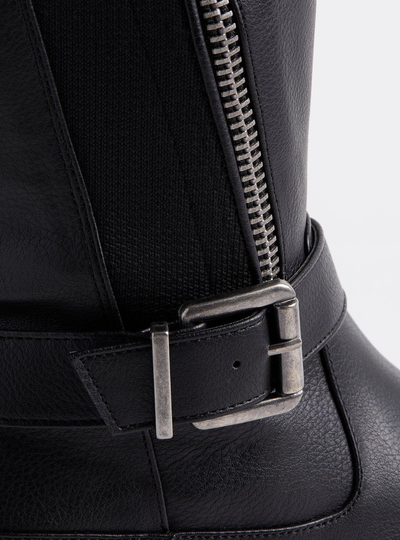 Plus Size - Side Buckle Knee Boot (WW) - Torrid