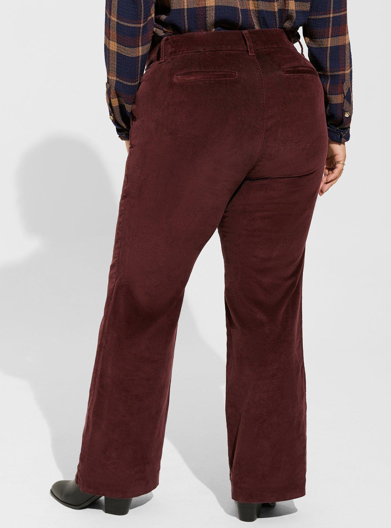 Plus Size - Comfort Flex Trouser Boot Corduroy High-Rise Jean - Torrid