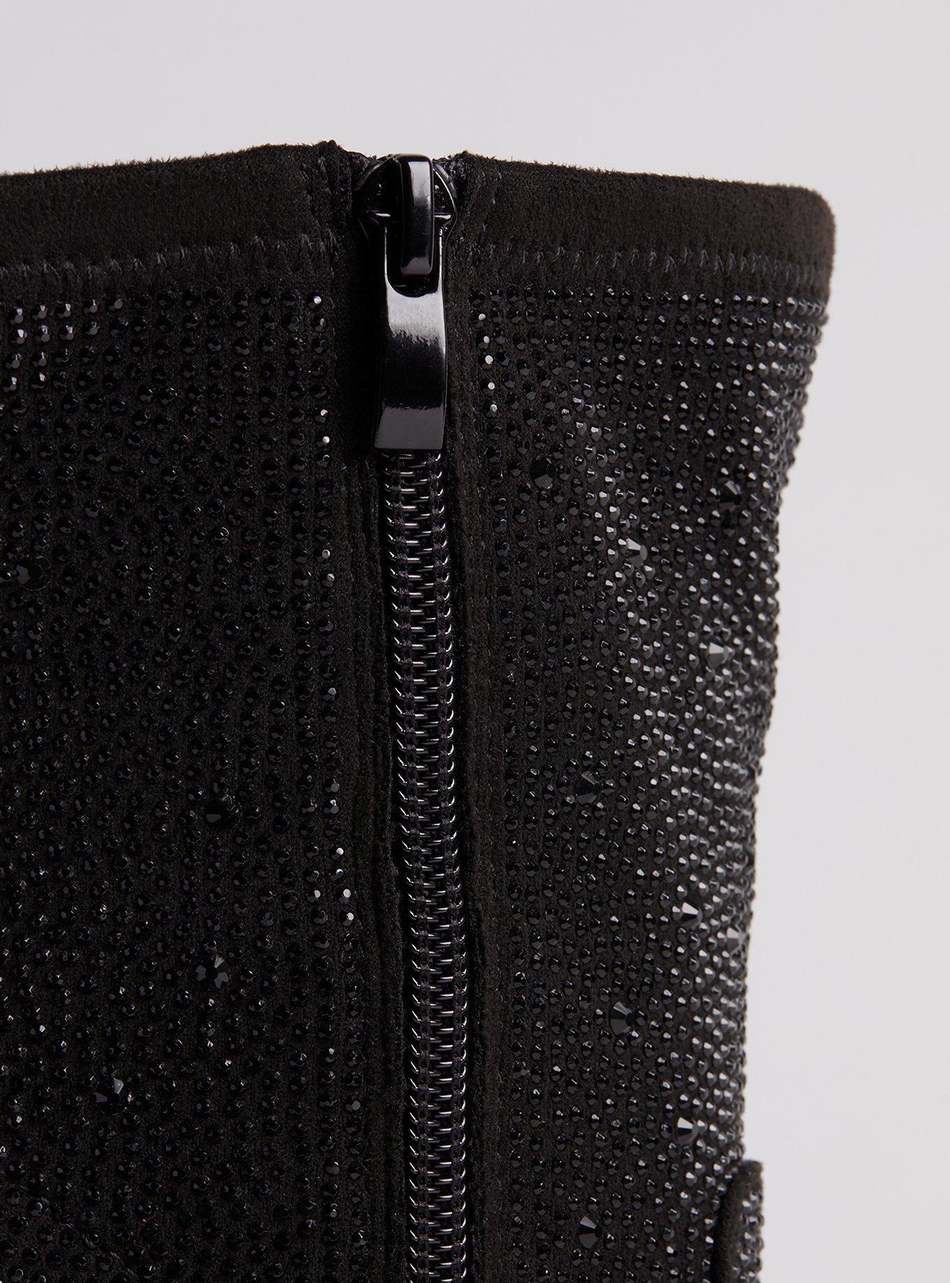 Plus Size - Stretch Embellished Bootie (WW) - Torrid