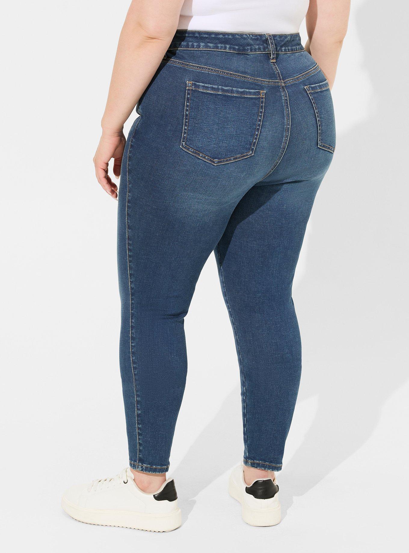 Plus Size - Trio Skinny High-Rise Jean - Torrid