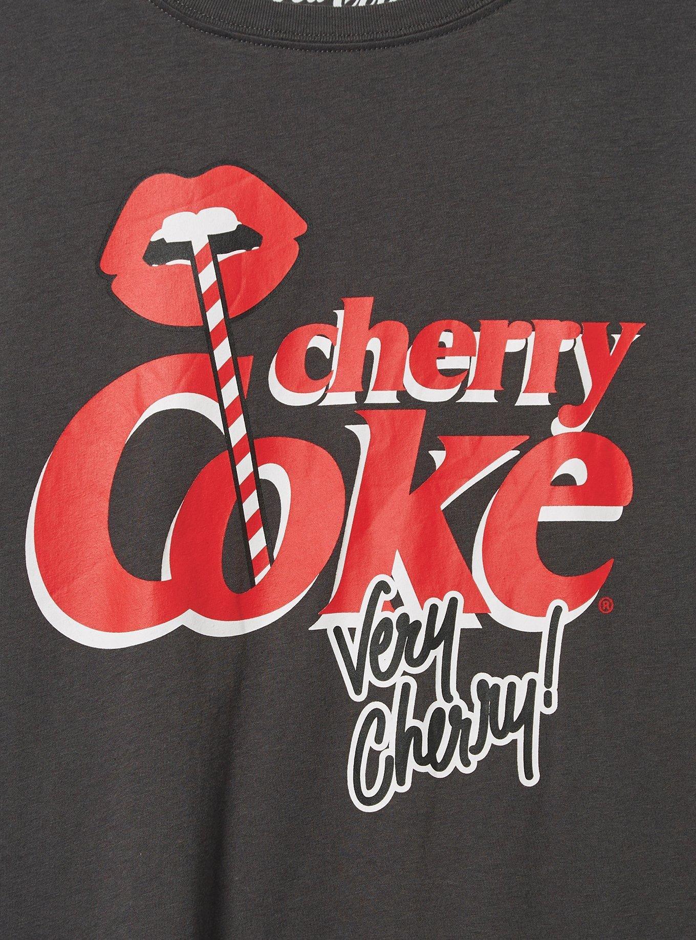Plus Size - Cherry Coke Classic Fit Cotton Crew Tee - Torrid