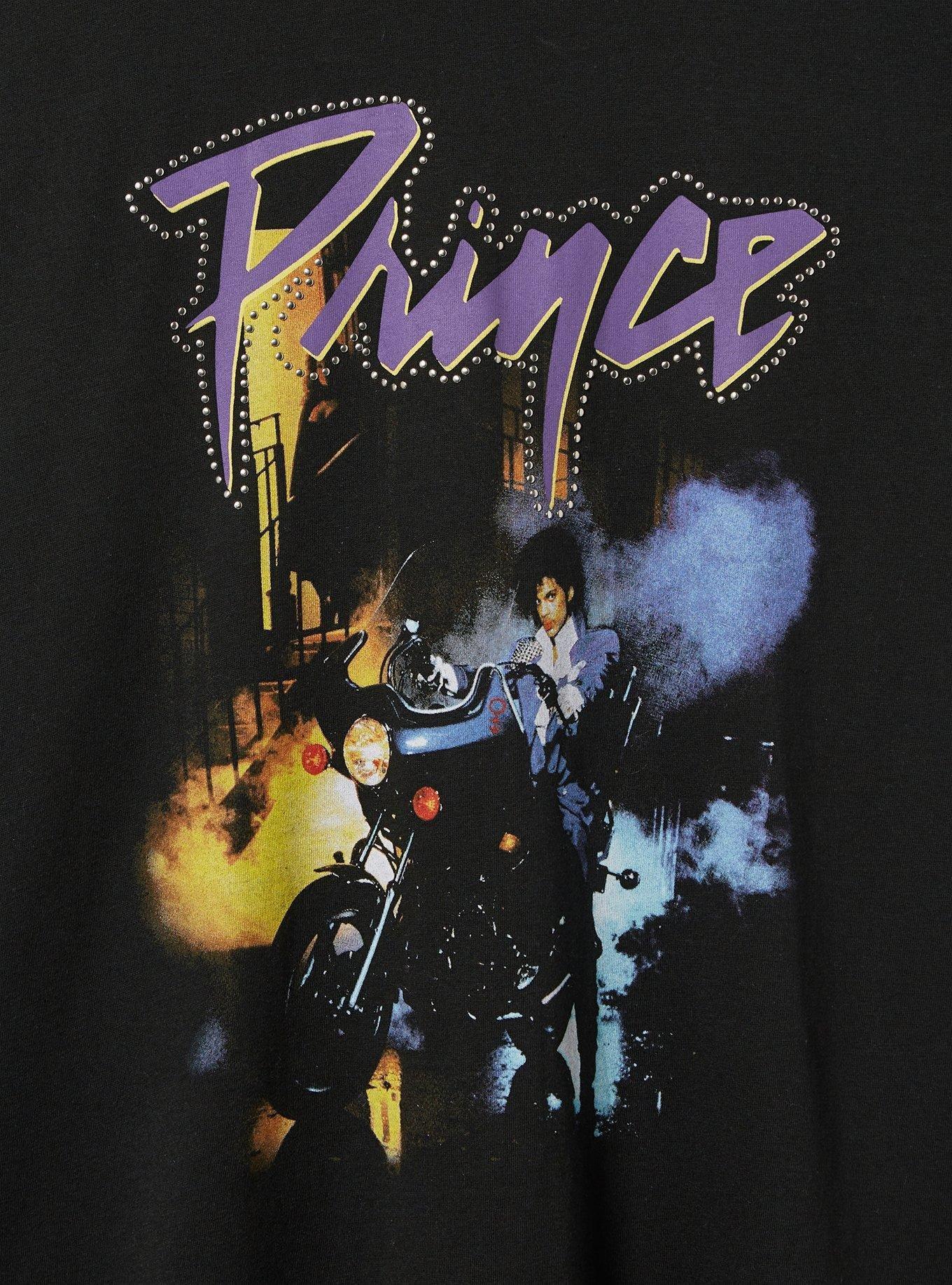 Plus Size - Prince Classic Fit Cotton Studded Crew Tee - Torrid