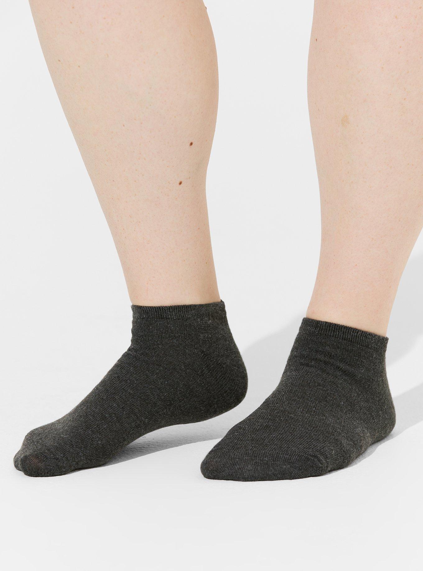 Plus Size - Low Cut Socks 5 Pack - Torrid