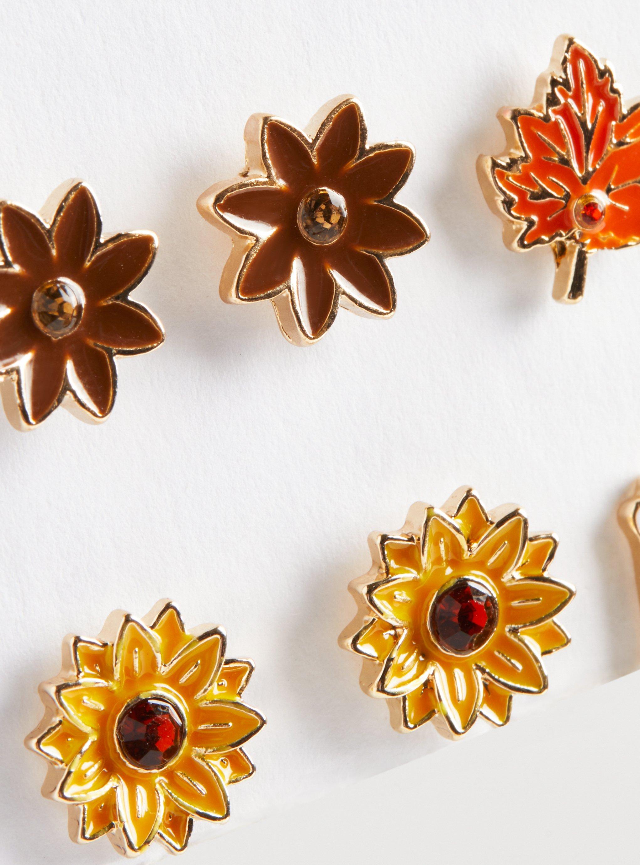 Plus Size - Fall Icons Earring Stud Pack - Torrid