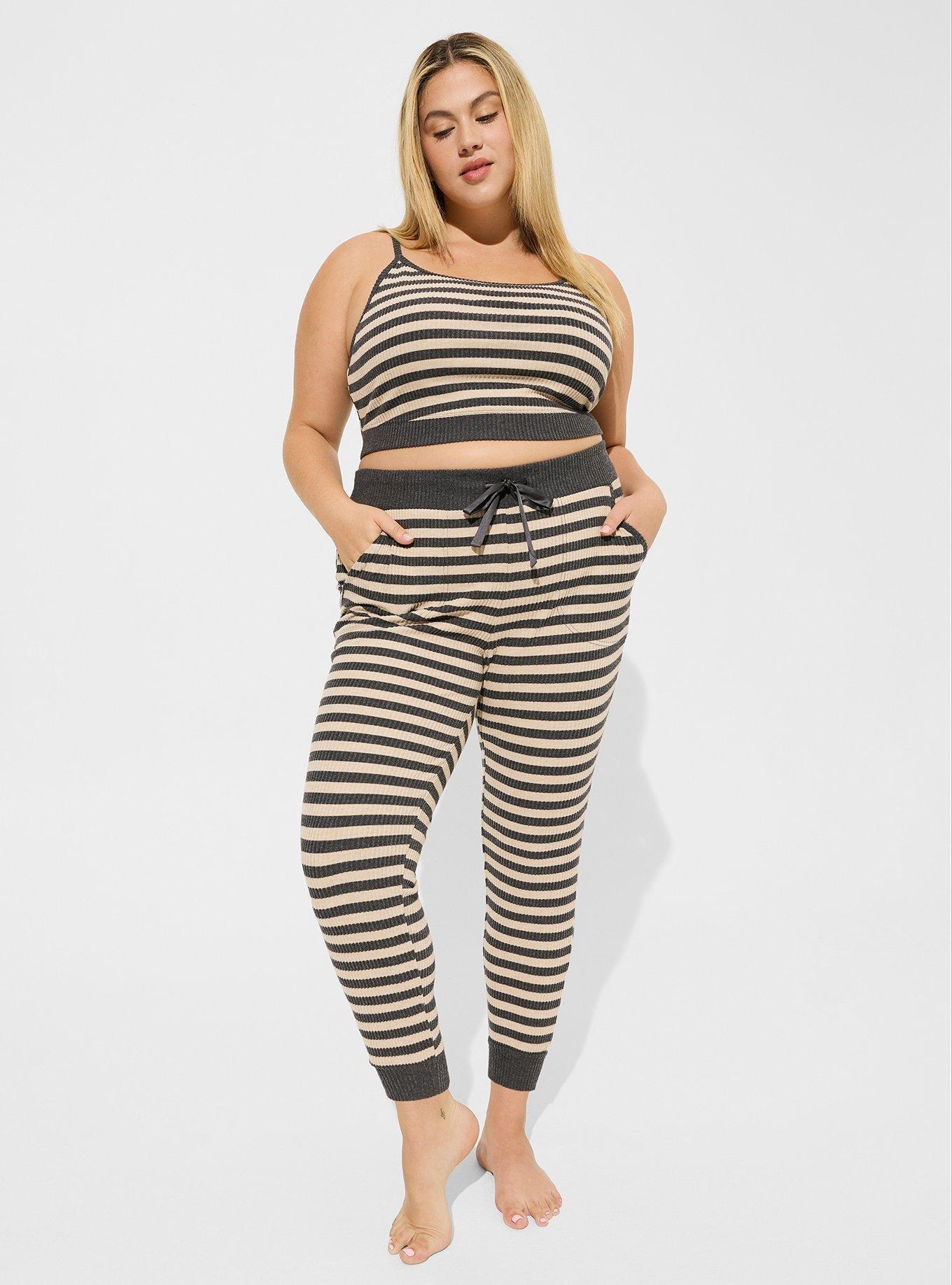 Plus Size - Heavy Hacci Rib Lounge Jogger - Torrid