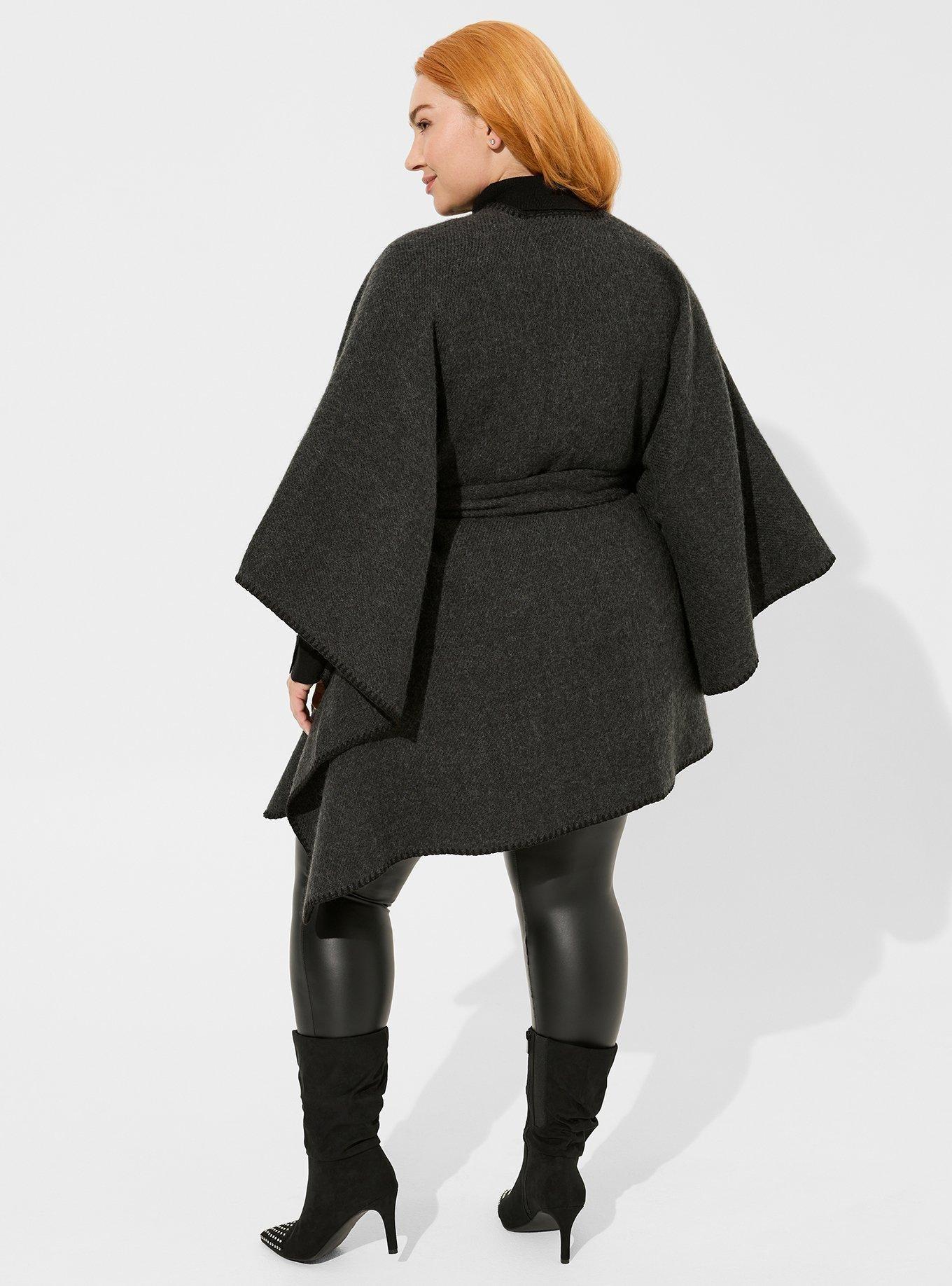 Plus Size - Belted Ruana - Torrid