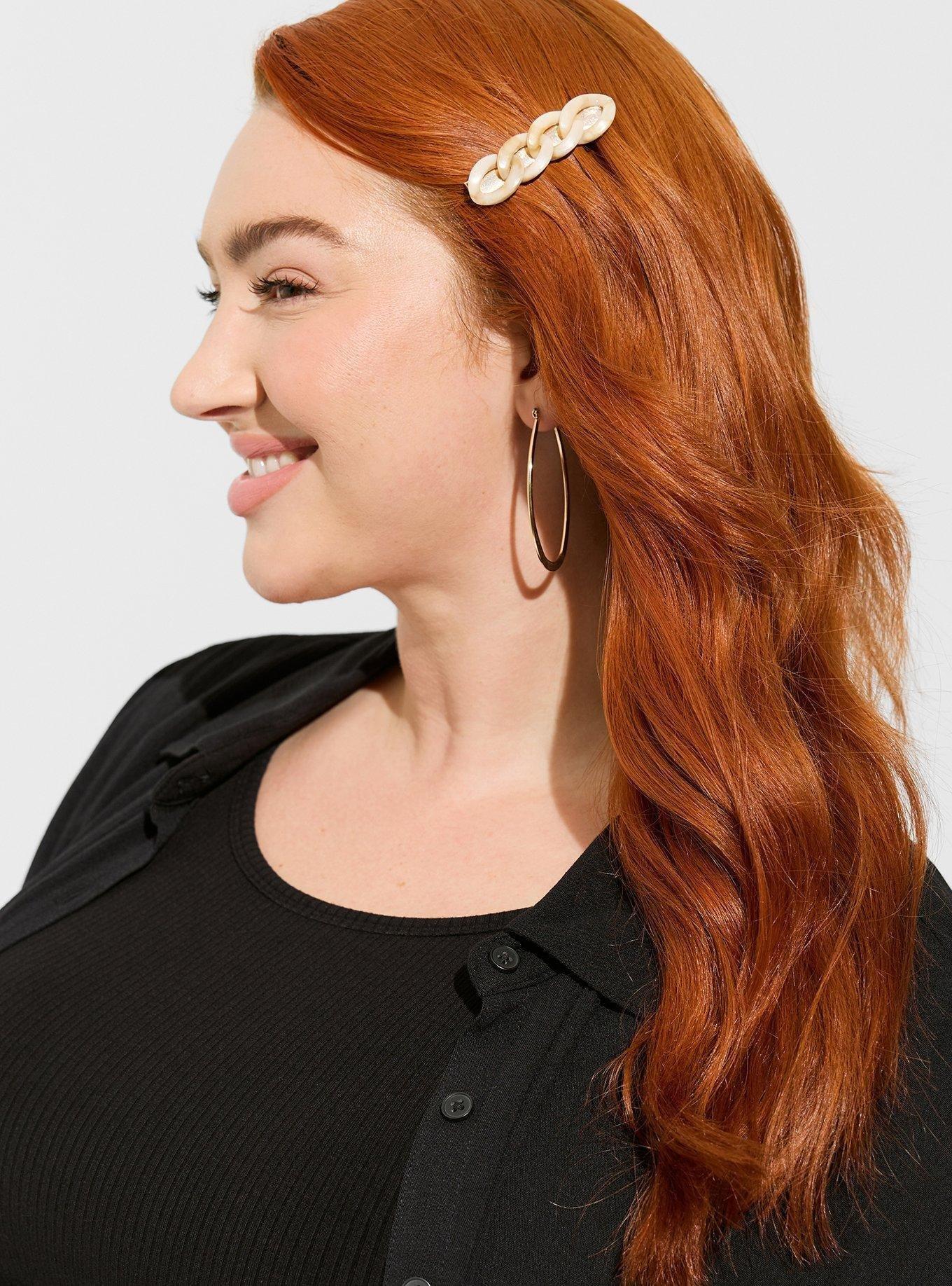 Plus Size - Resin Link Barrette Set - Torrid