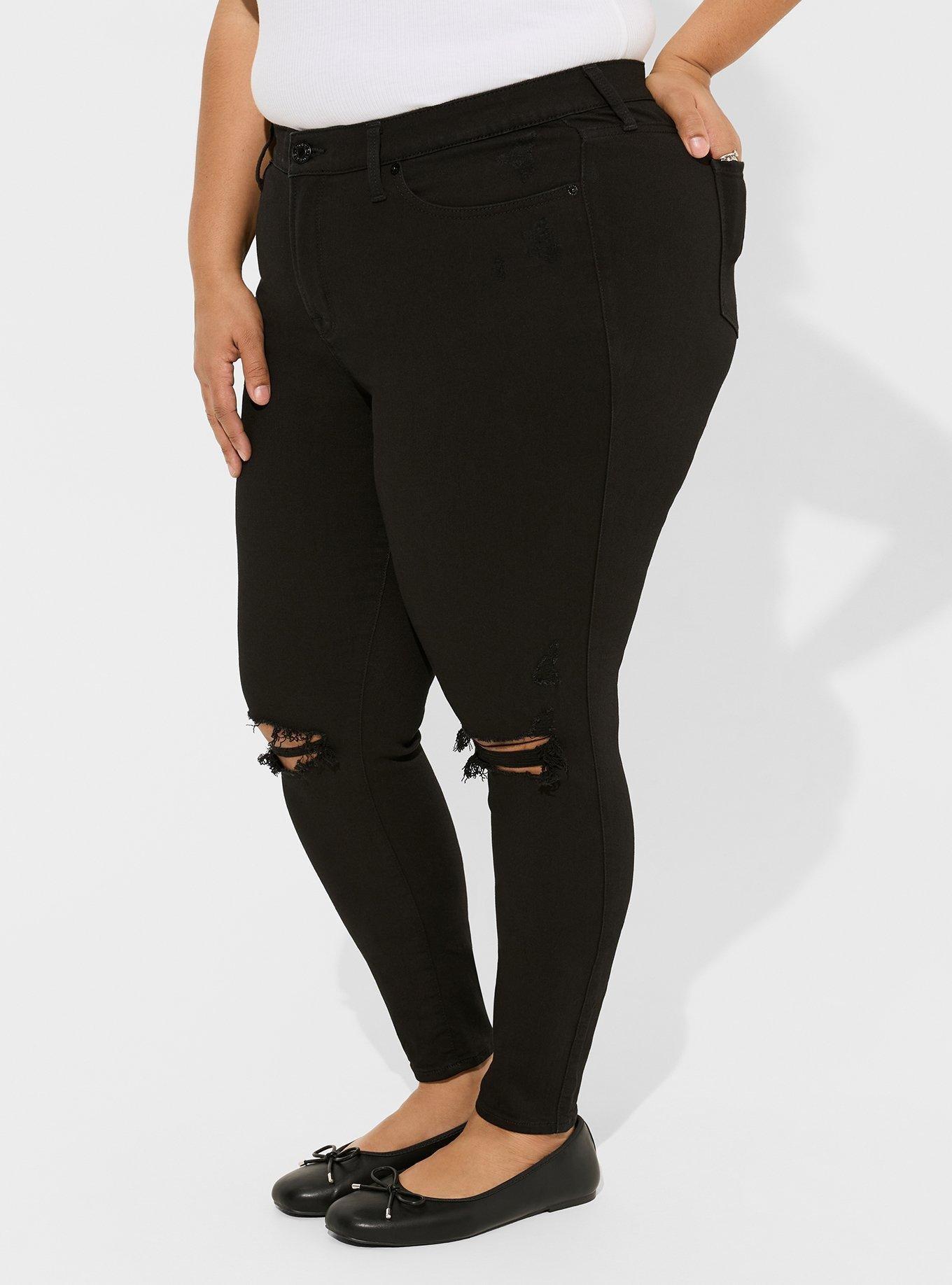 Plus Size - Sky High Skinny Premium Stretch High-Rise Jean - Torrid