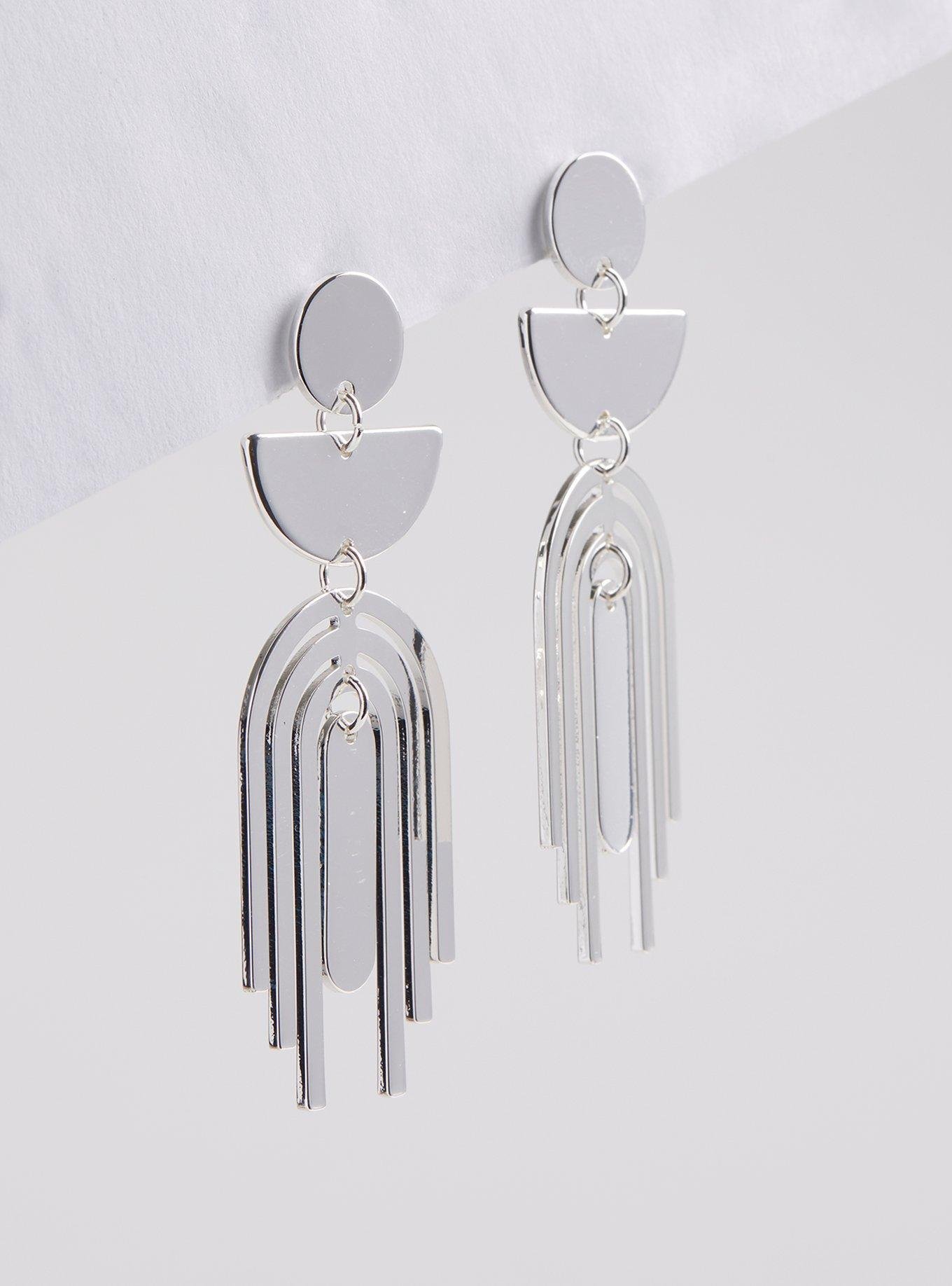 Plus Size - Geometric Statement Earring - Torrid