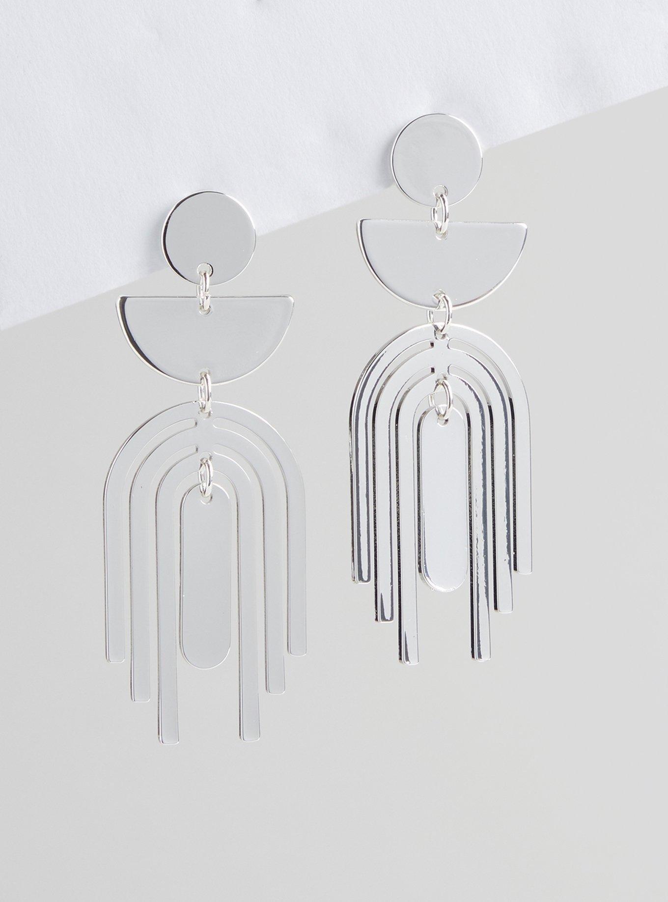 Plus Size - Geometric Statement Earring - Torrid