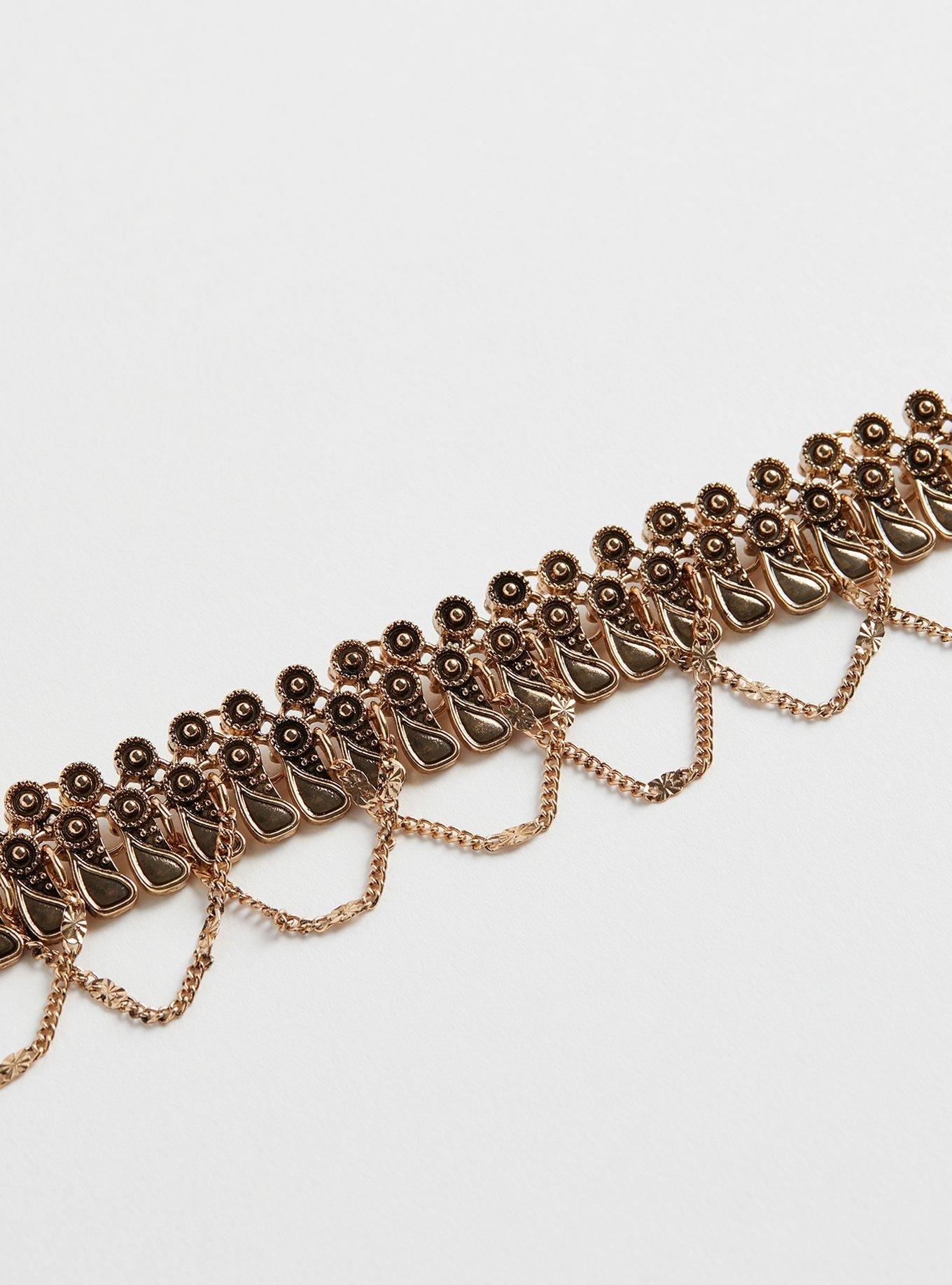 Plus Size - Fringe Choker - Torrid