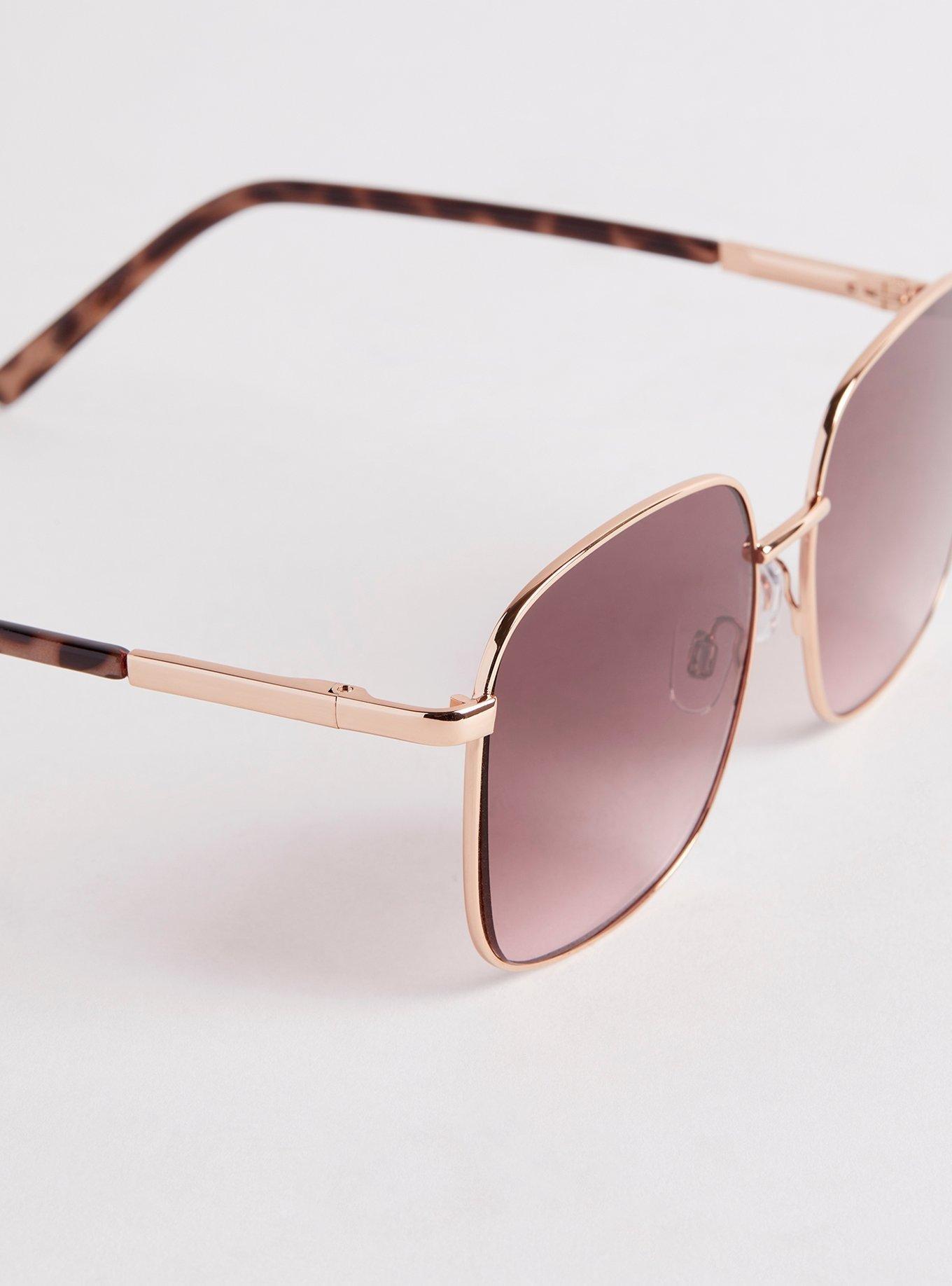 Plus Size - Square Oversized Fade Sunglasses - Torrid