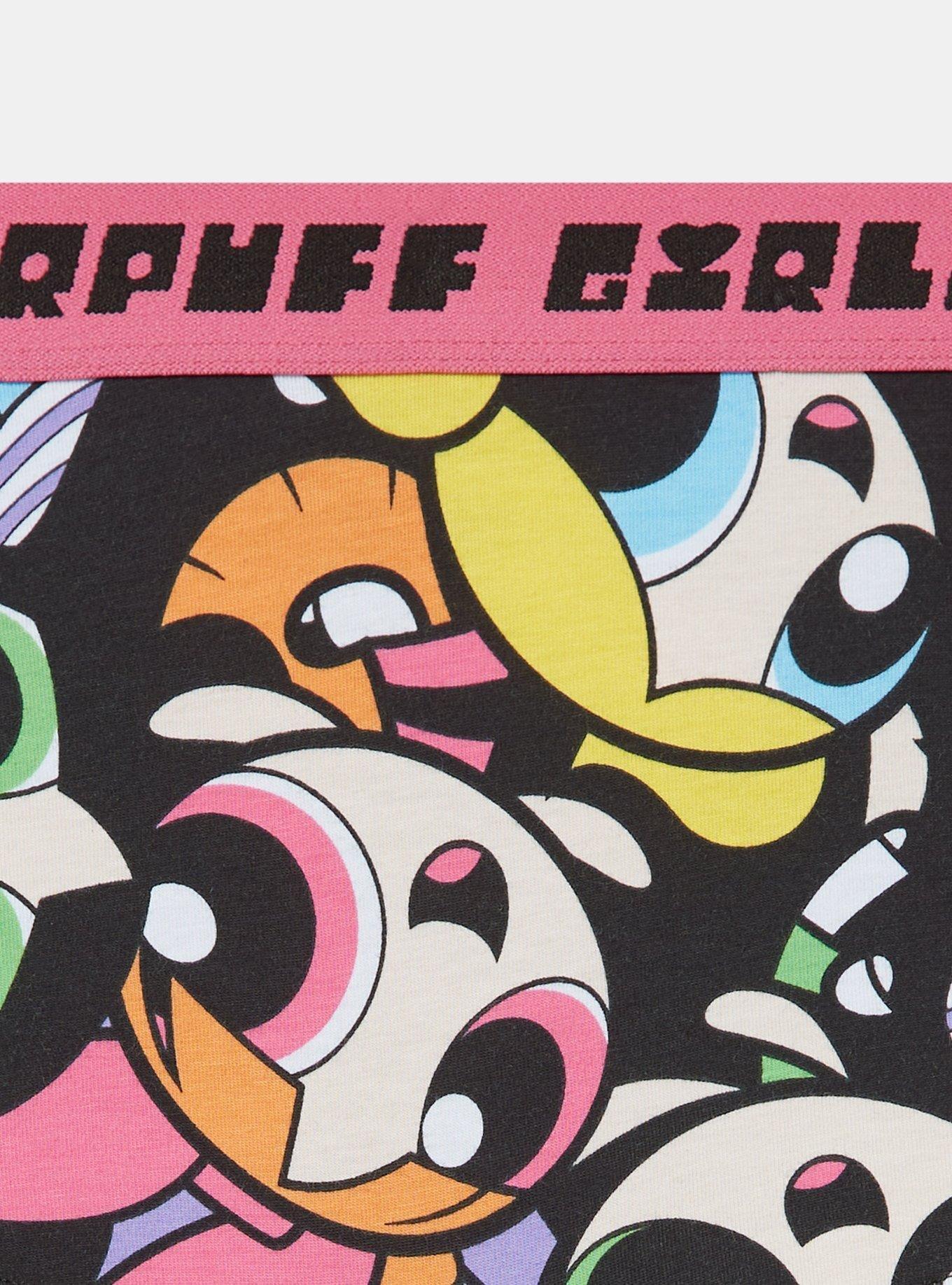 Plus Size - Powerpuff Girls Mid Rise Cotton Boyshort Panty - Torrid