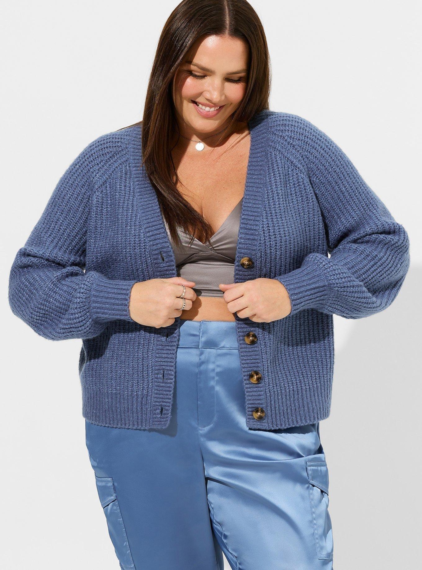 Plus Size - Cardigan Button Front Sweater - Torrid