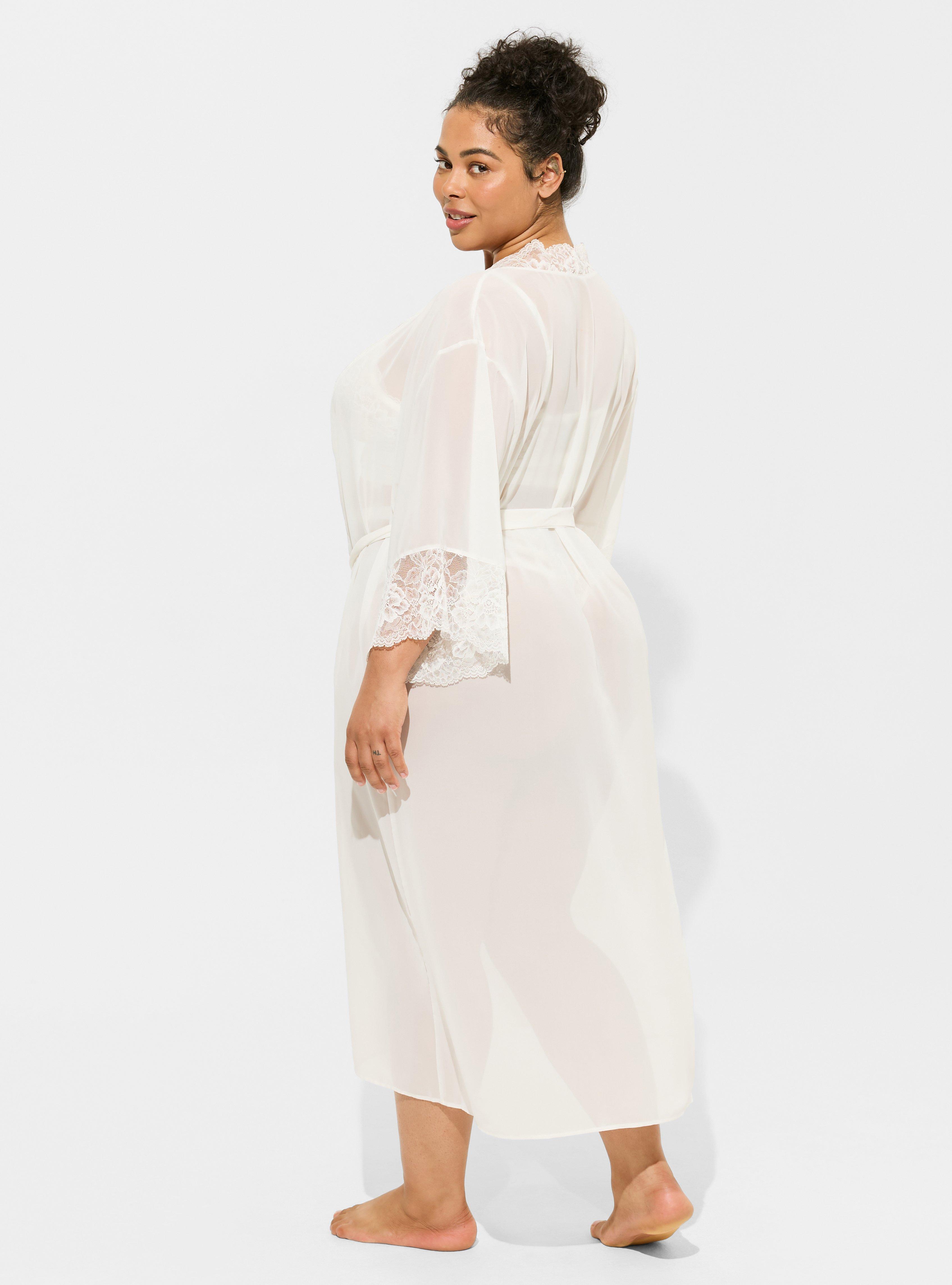 Plus Size - Sent From Above Midi Robe - Torrid