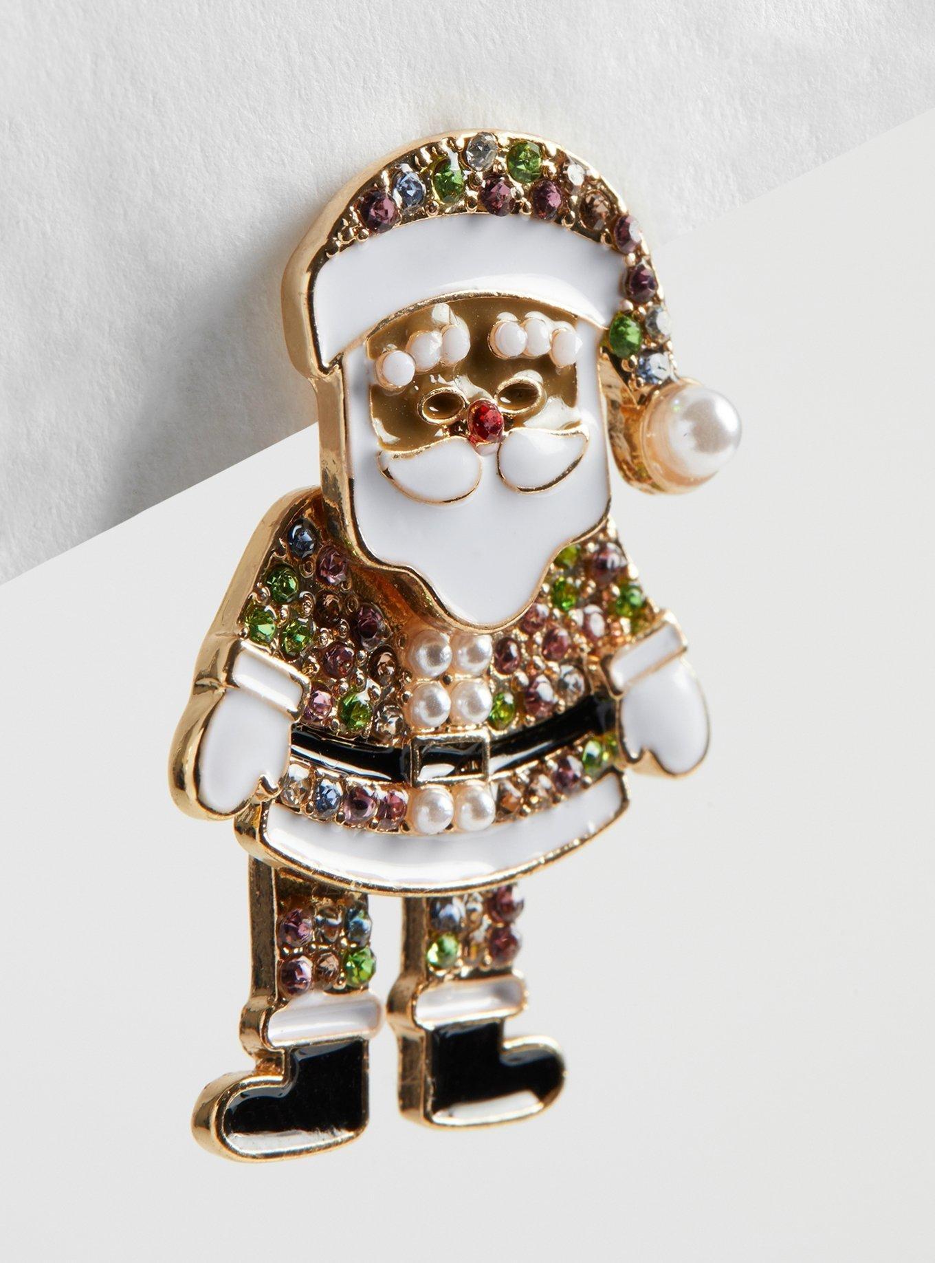 Plus Size - Mr. And Mrs. Claus Earrings - Torrid