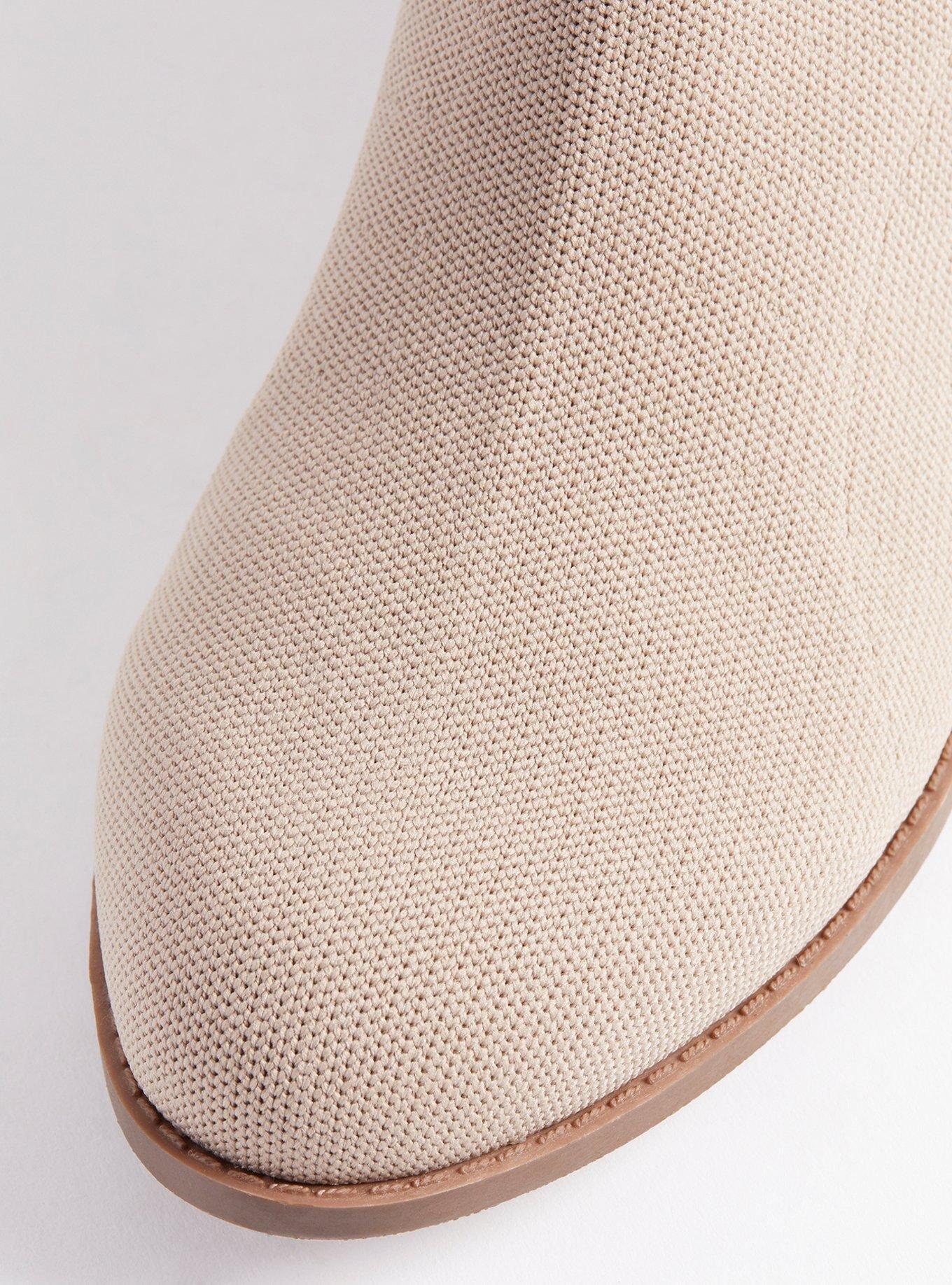 Plus Size - Side Dip Knit Bootie (WW) - Torrid