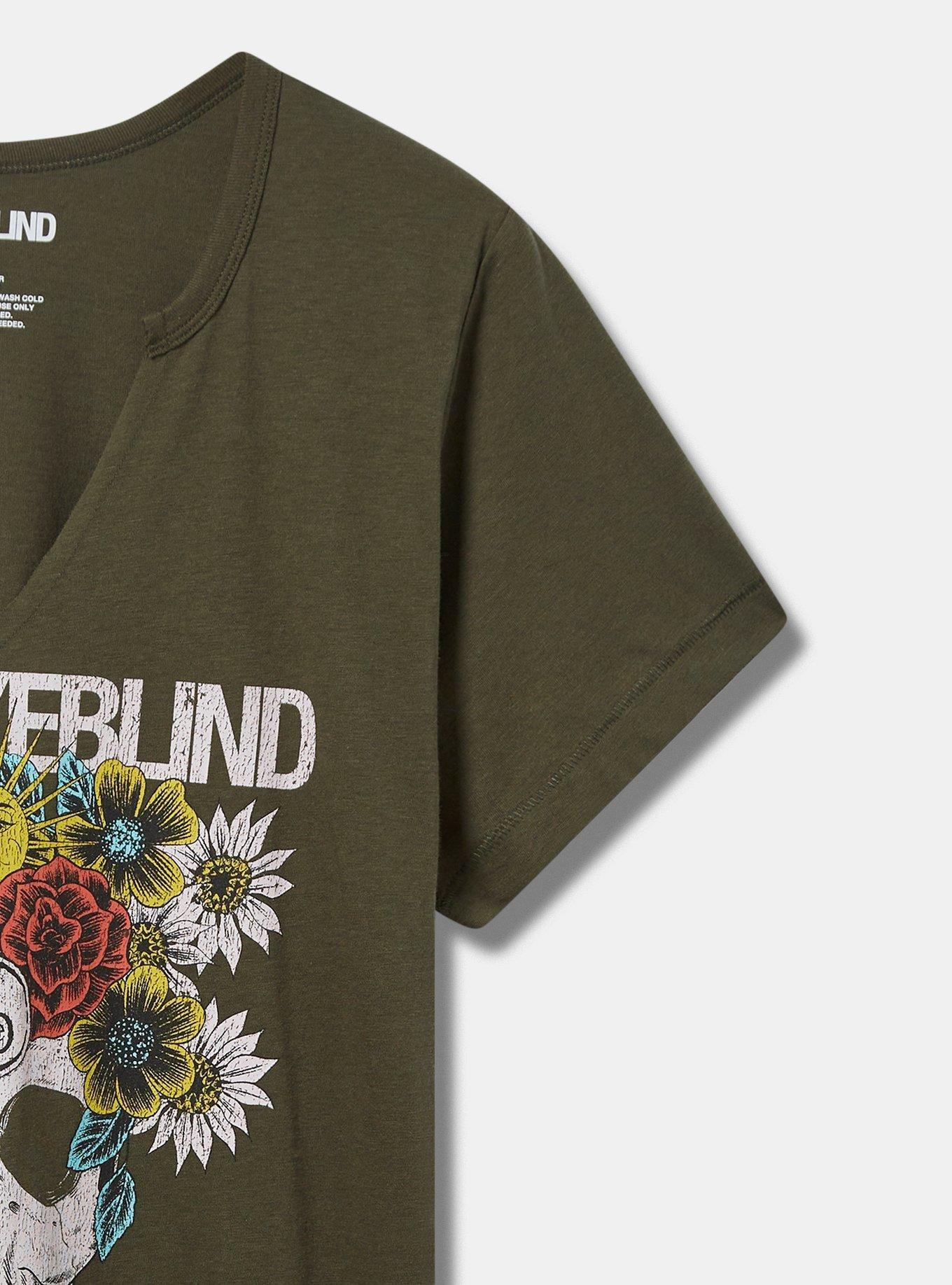 Plus Size - Third Eye Blind Classic Fit Cotton Notch Tee - Torrid