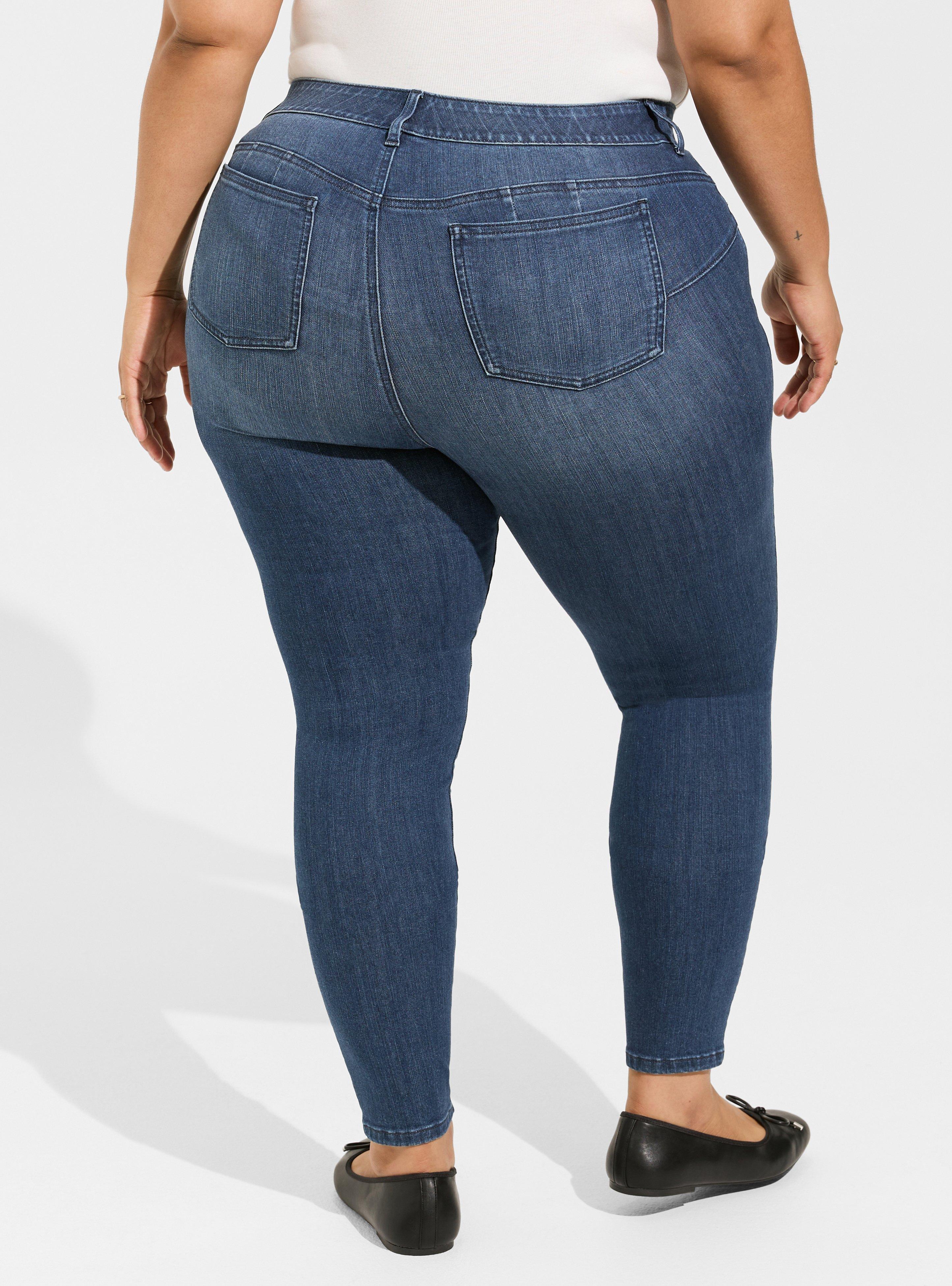 Plus Size - Bombshell Skinny Premium Stretch High-Rise Jean - Torrid