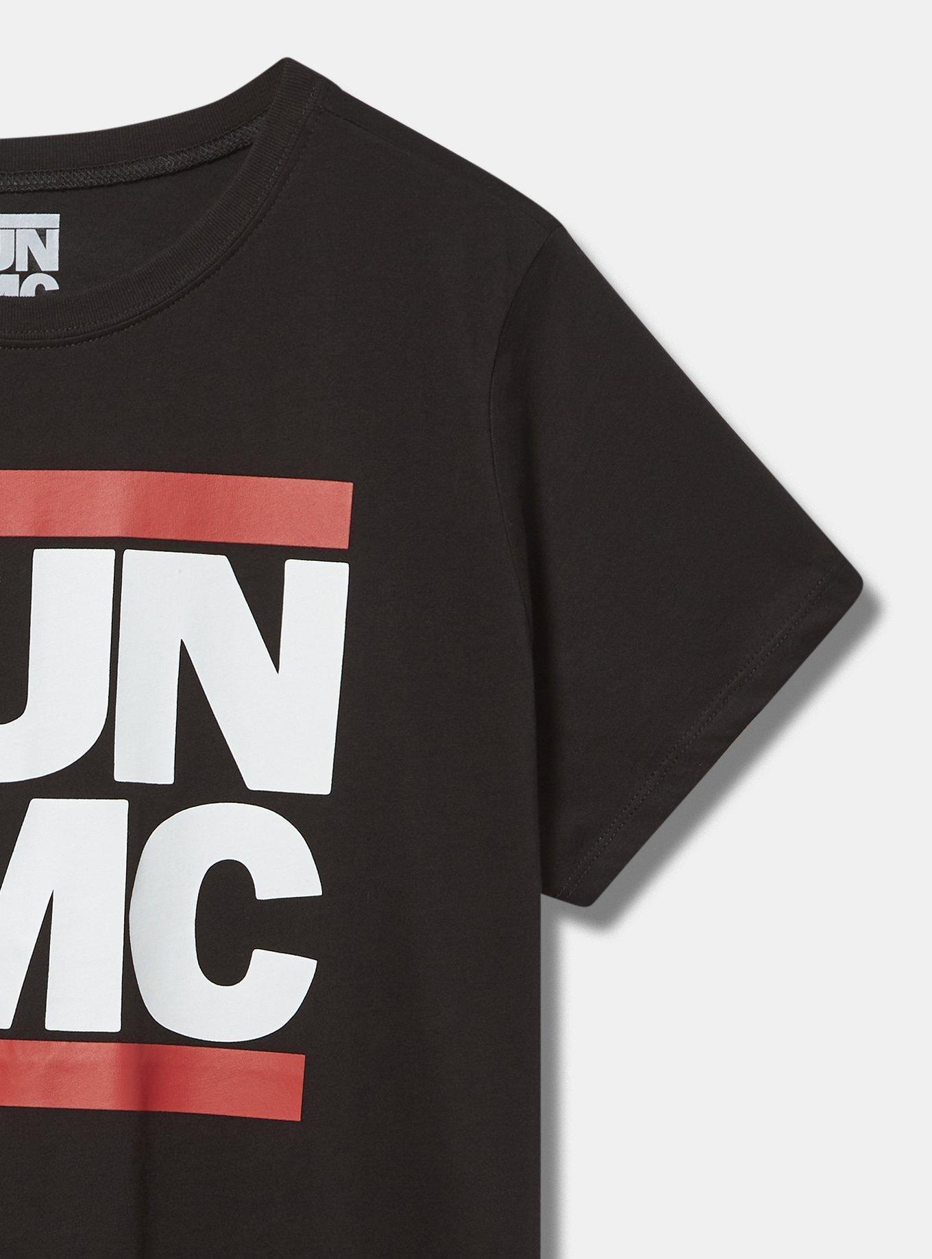 Plus Size - Run DMC Logo Classic Fit Cotton Crew Tee - Torrid