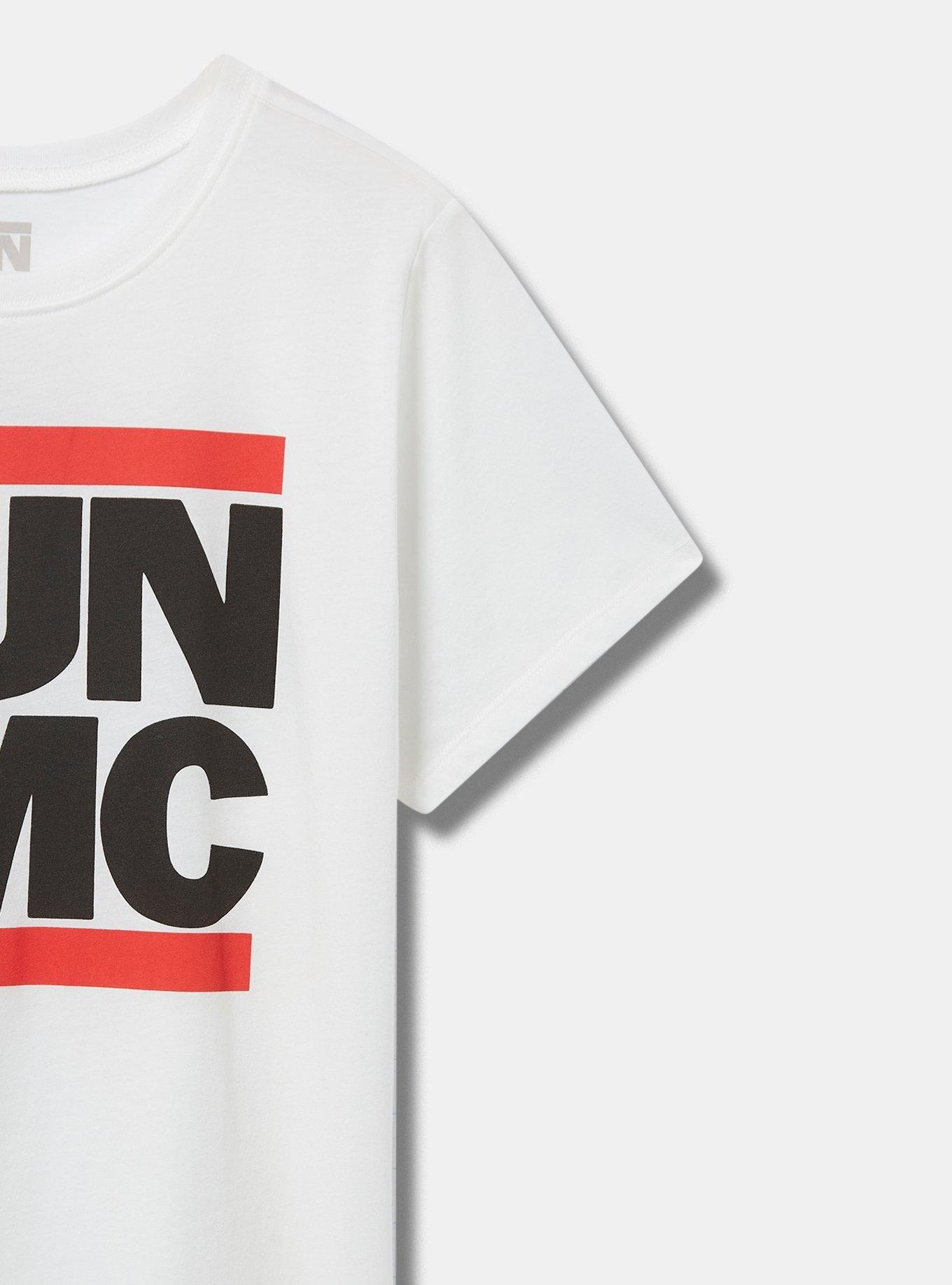 Plus Size - Run DMC Logo Classic Fit Cotton Crew Tee - Torrid